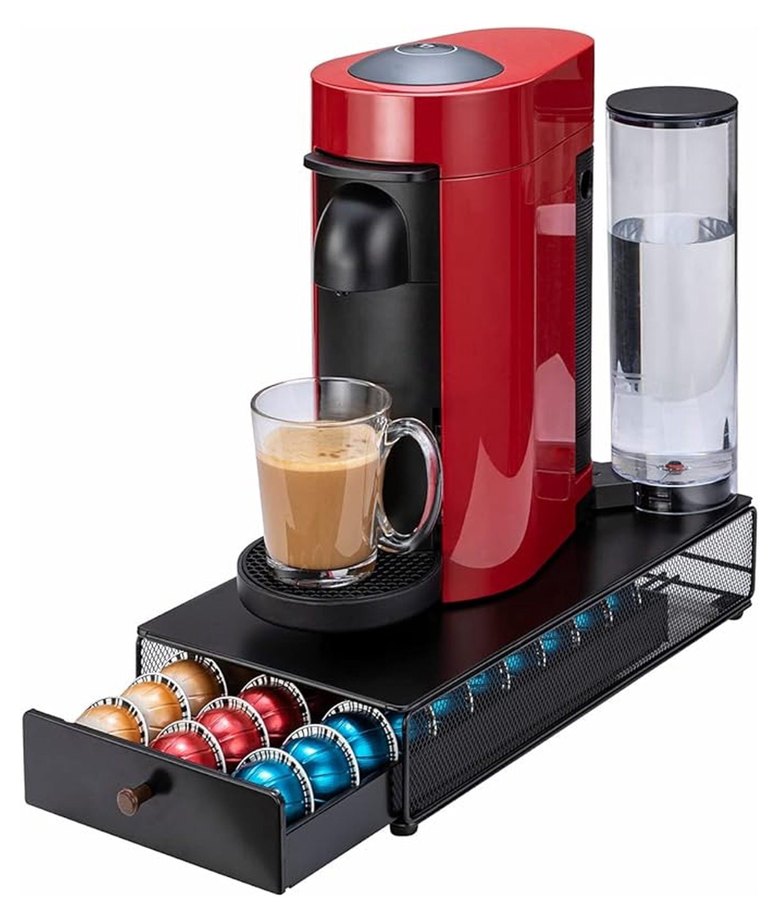 Capsule Holder Drawer - 30 Pod Capacity Organizer for Nespresso Line ...