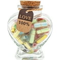 Capsule Letters Message in a Bottle - Valentines Day Gifts for ...