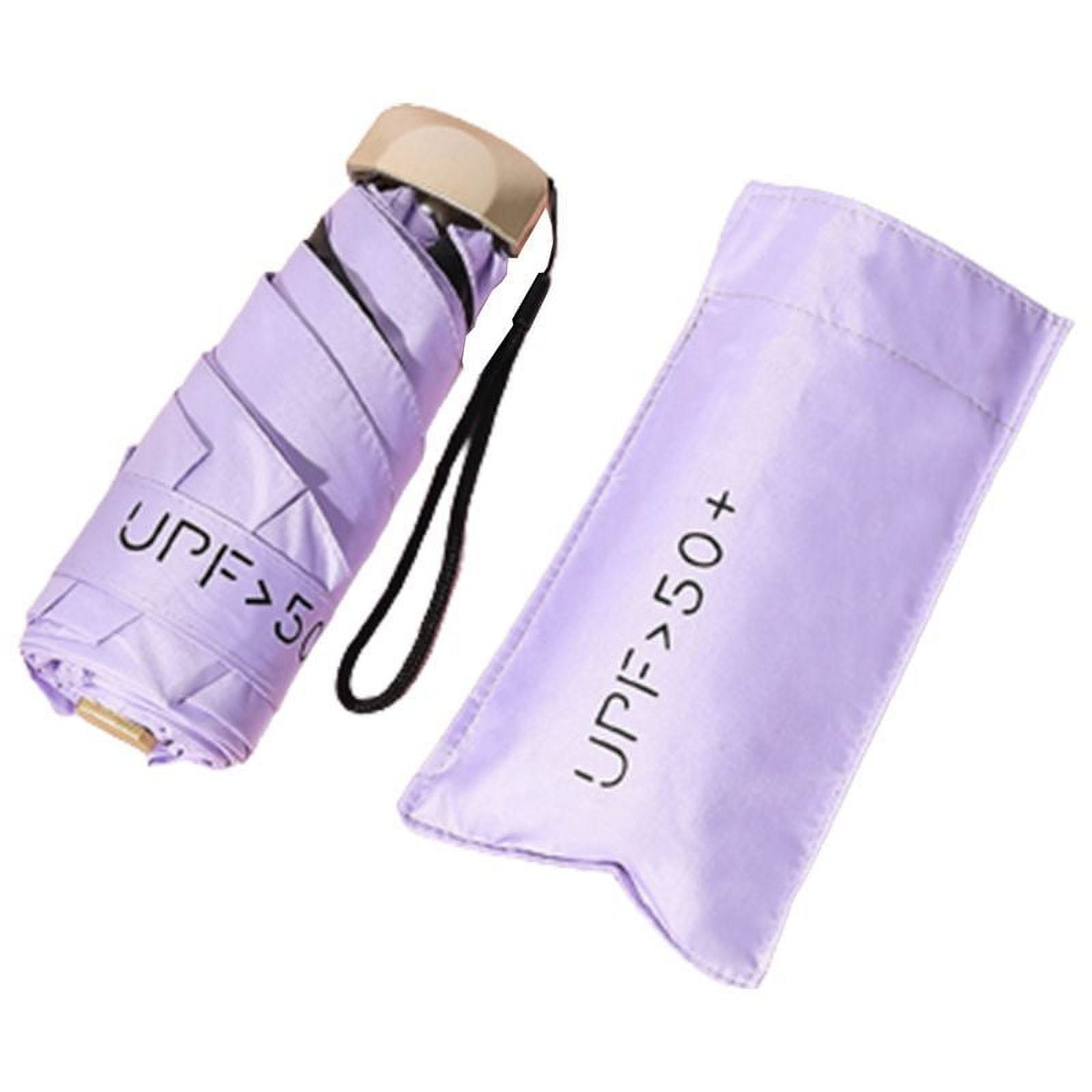 Capsule Umbrella Sunscreen Ultra Light for Travel Mini Pocket Folding ...