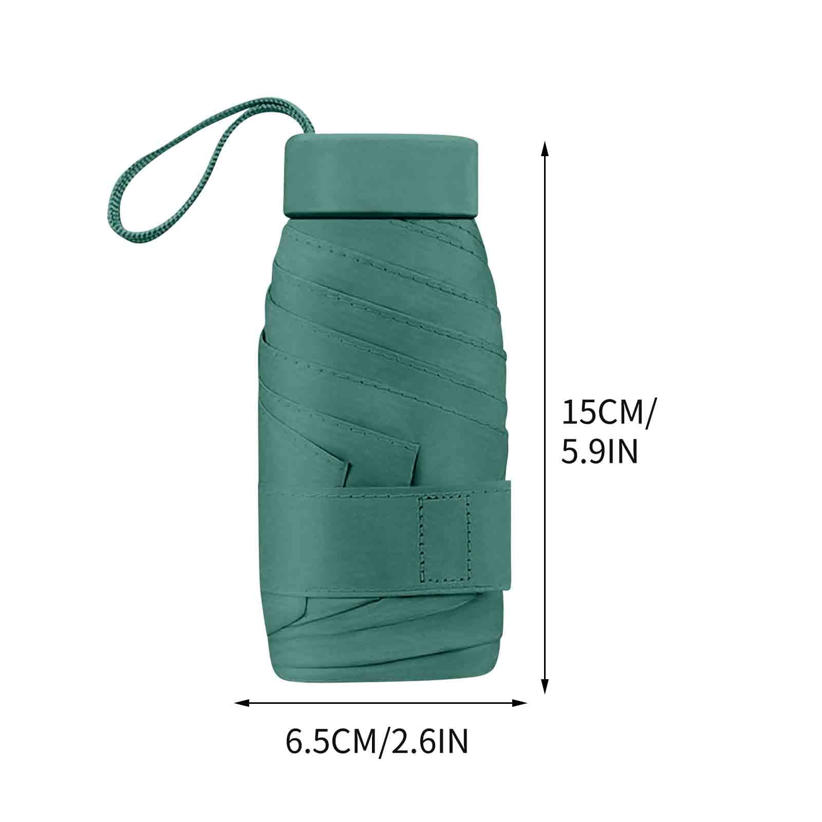 Capsule Umbrella UPF50+ Sun Protection - Portable Mini Umbrella with ...