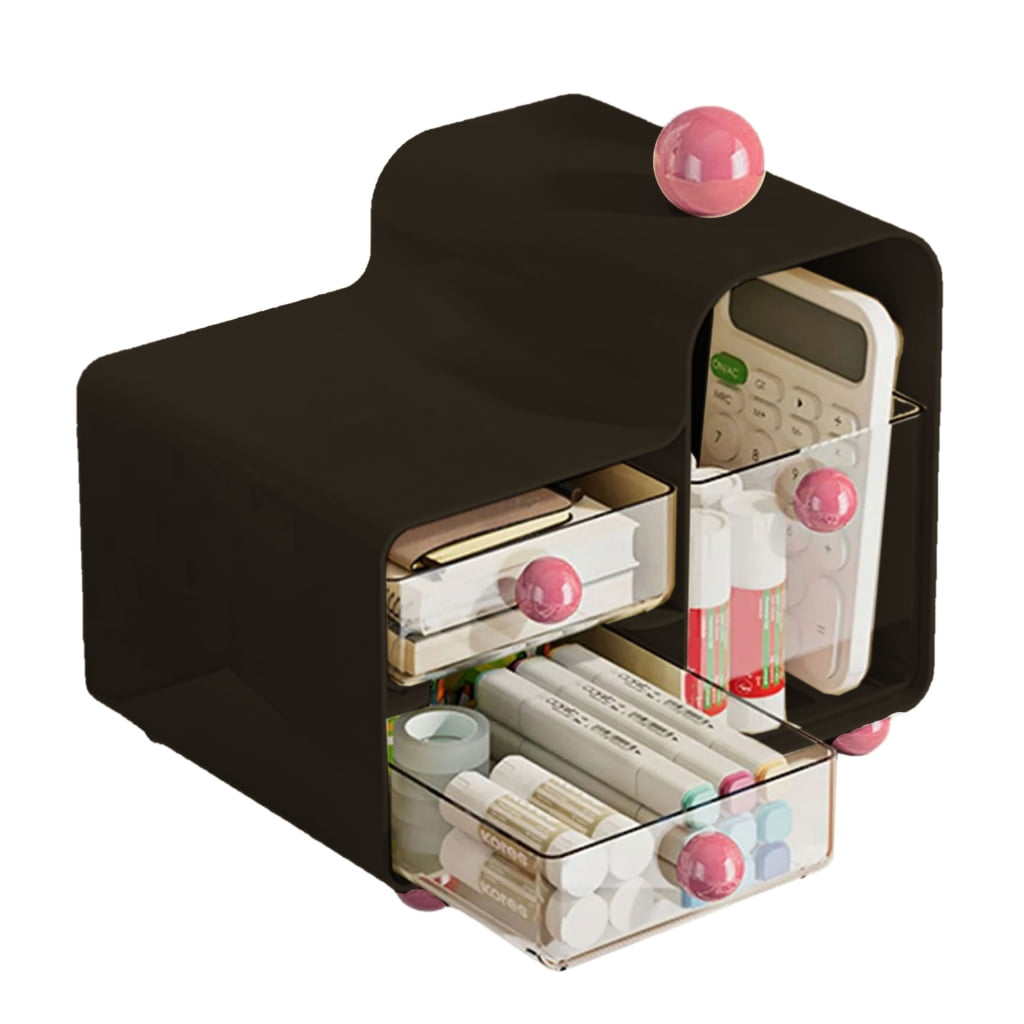 Capsules Coffee Box with Drawer Cosmetics Holder Teas Bag Storage ...
