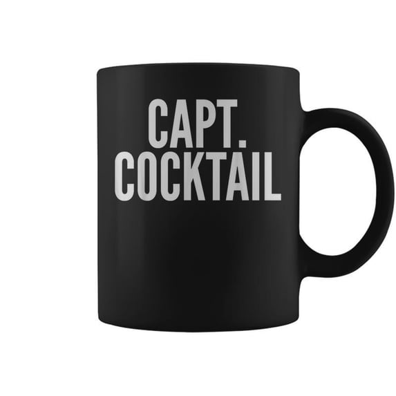 Capt Cocktail Captain Cocktail Coffee Mugs - Walmart.com