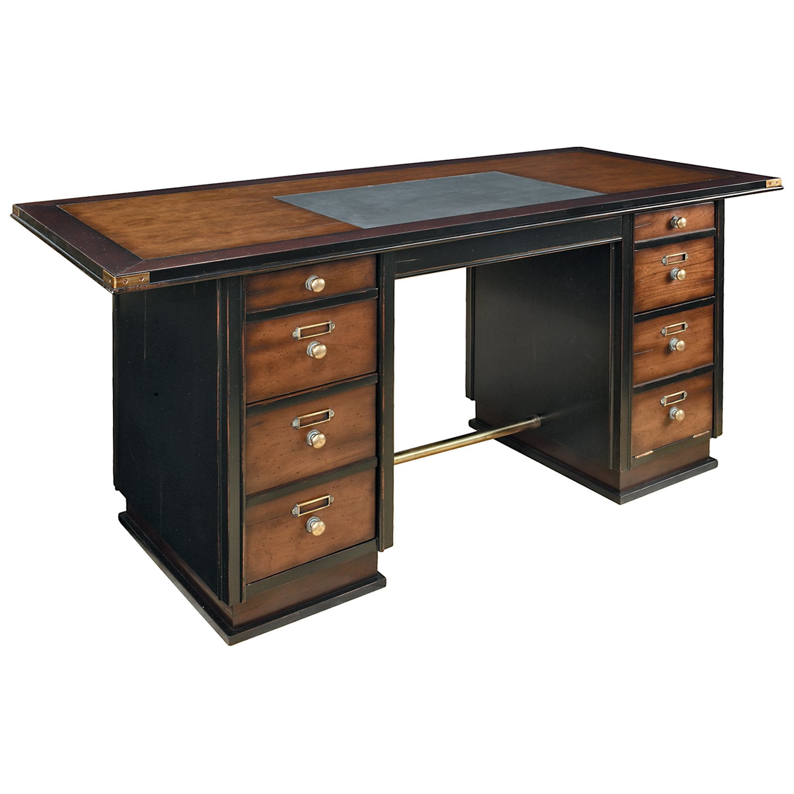 Authentic Models MF014 Captains Desk, Black - Walmart.com