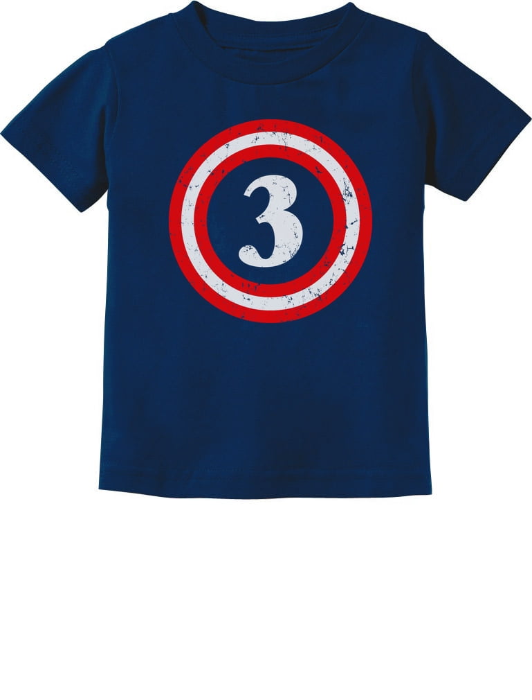 Captain 3rd Birthday Shirt Boy Third Outfit 3 Year Old Toddler Gift ...