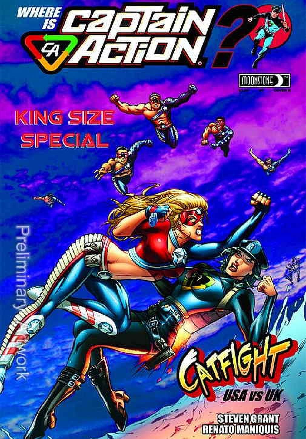 Captain Action (Moonstone) Special #1B VF ; Moonstone Comic Book ...