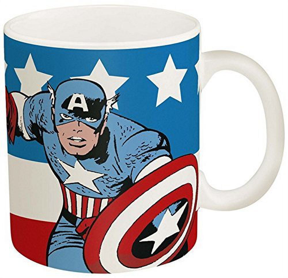 Captain America: 11.5 oz Ceramic Mug - Walmart.com