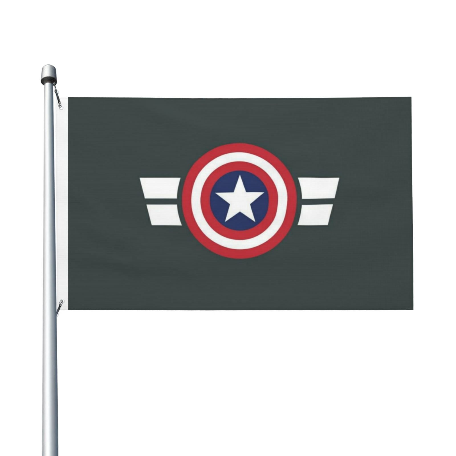 Captain America 3x5 Ft Double-Sided Funny Outdoor Flag, Indoor/Outdoor ...