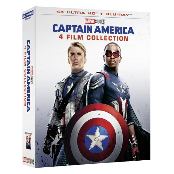Captain America - 4 Film Collection - 4K (4 Bd 4K + 4 Bd Hd) (4K Ultra ...