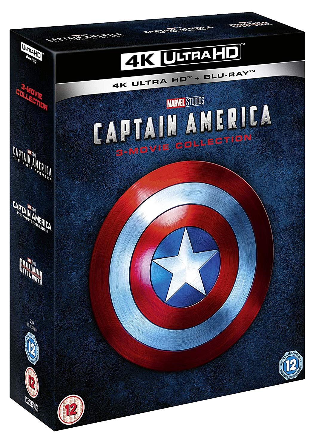 Captain America (4K UHD) (Trilogy) [2019] (English) - Walmart.com