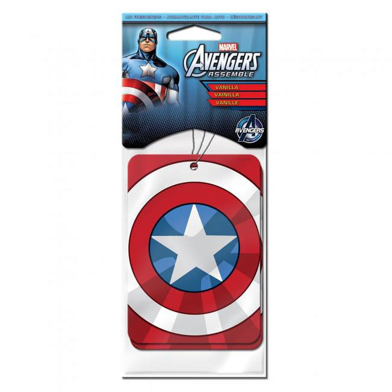 Captain America 2-Pack Vanilla Air Freshener - Walmart.com