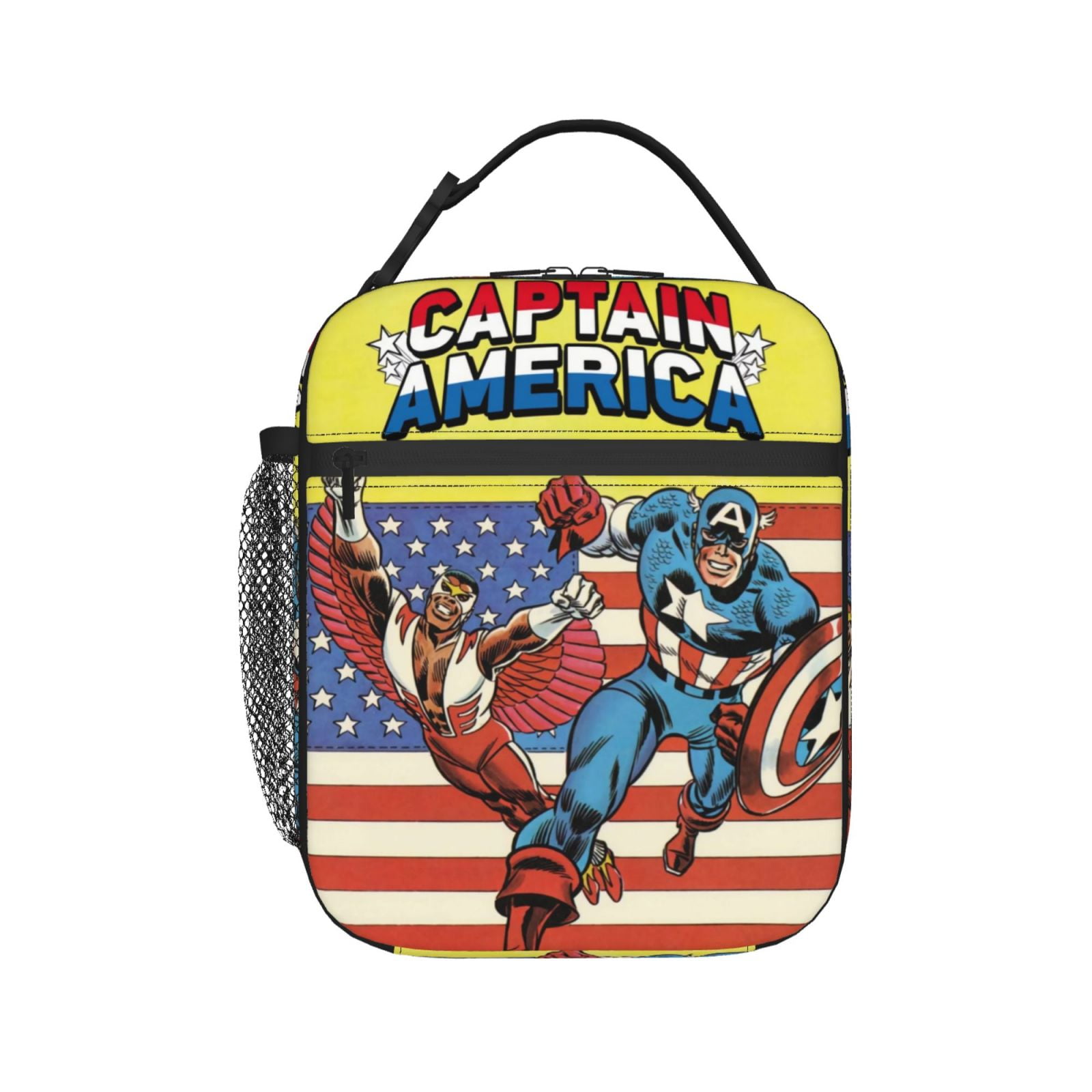 Captain America And The Falcon Lunch Box,Lunch Box for Men,Lunch Box ...