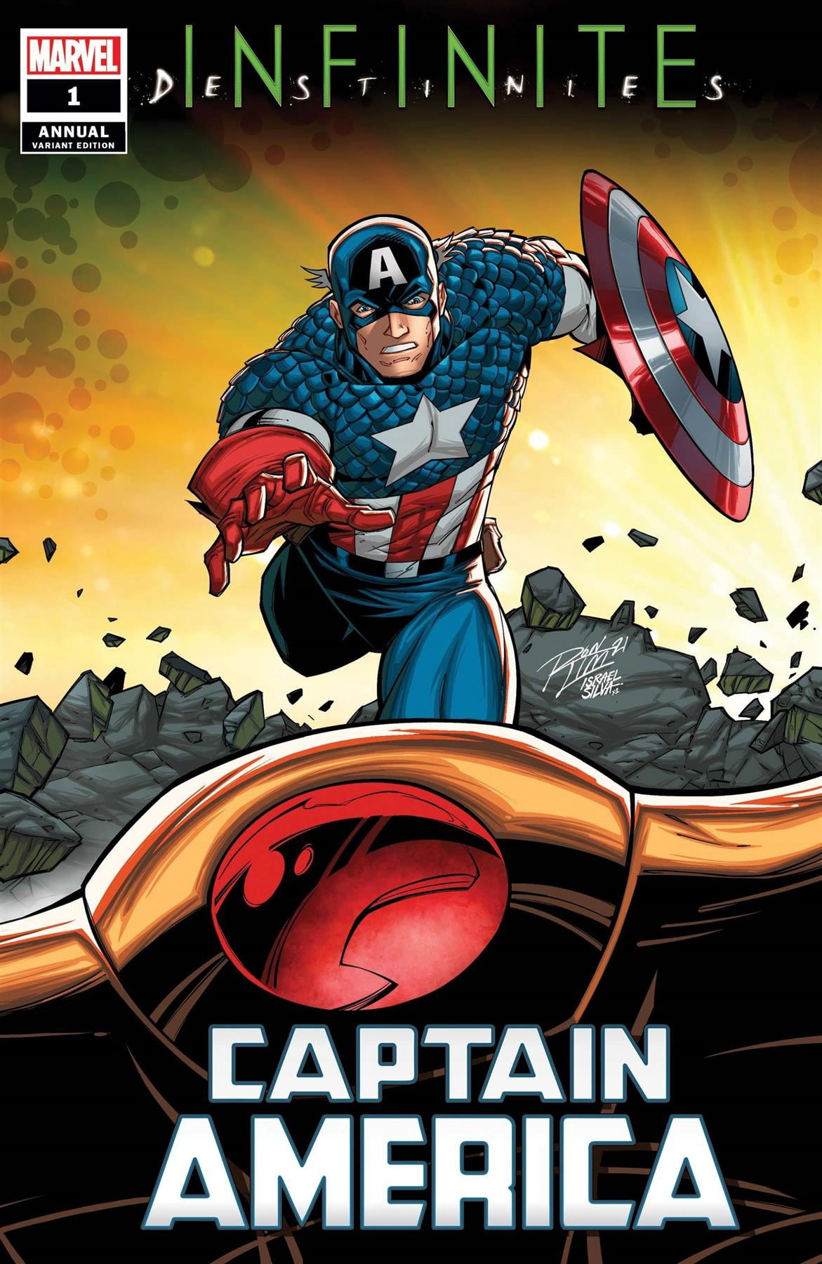 Captain America Annual #1 Ron Lim Connecting Var (res) Marvel Comics ...