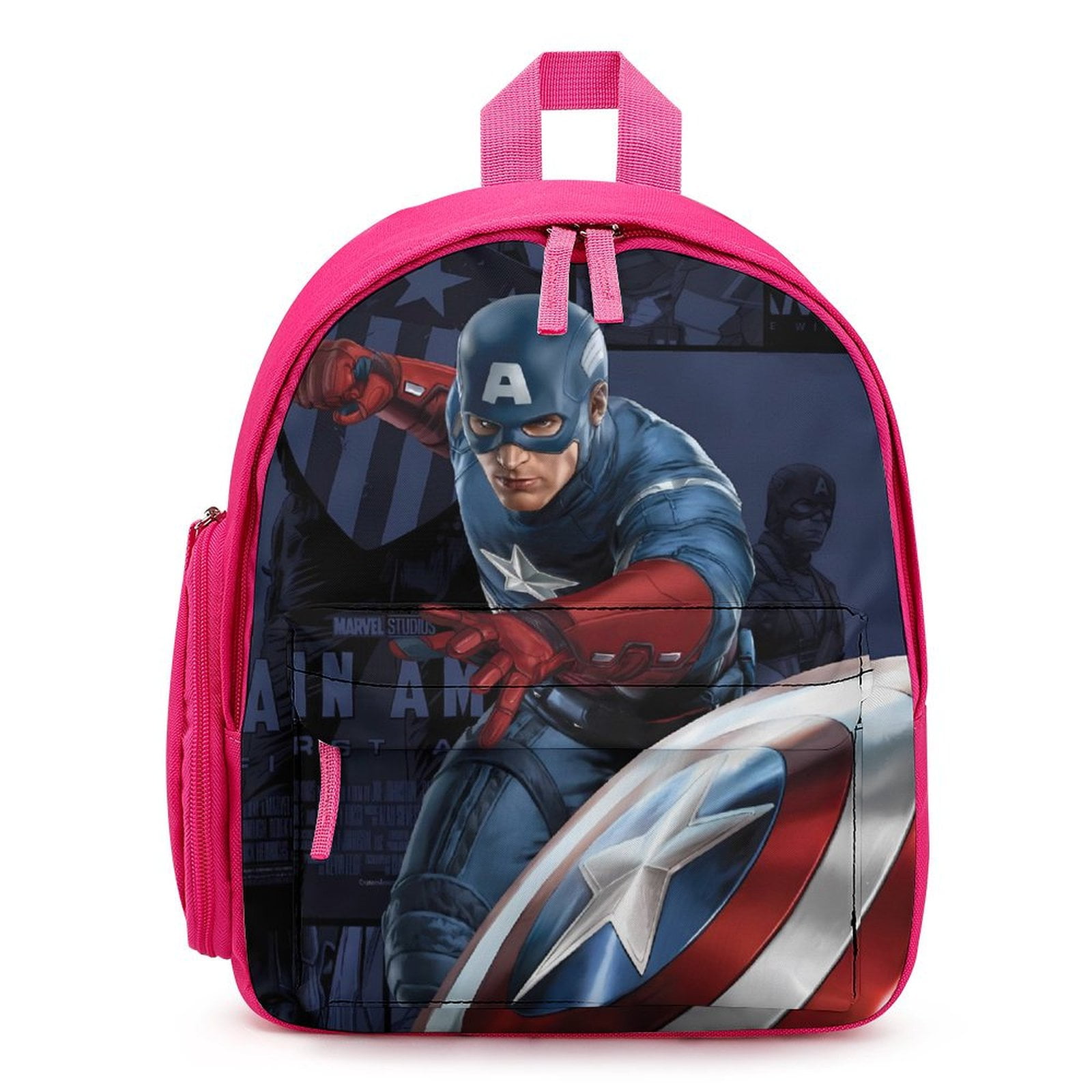 Captain-America Backpack Bag, Large Capacity Daypack Lightweight Travel ...