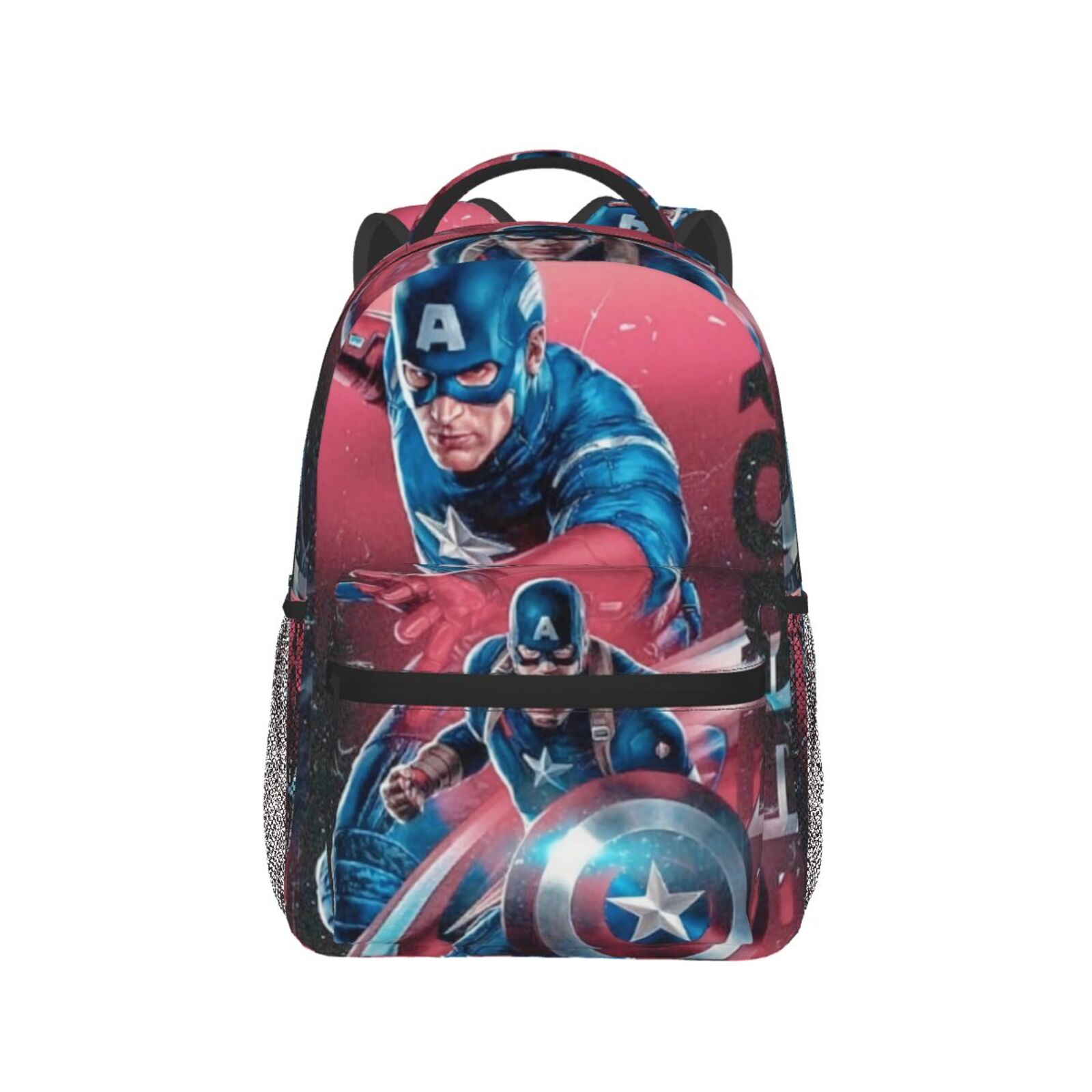 Captain-America Backpack,classic carry-on travel backpack for men and ...