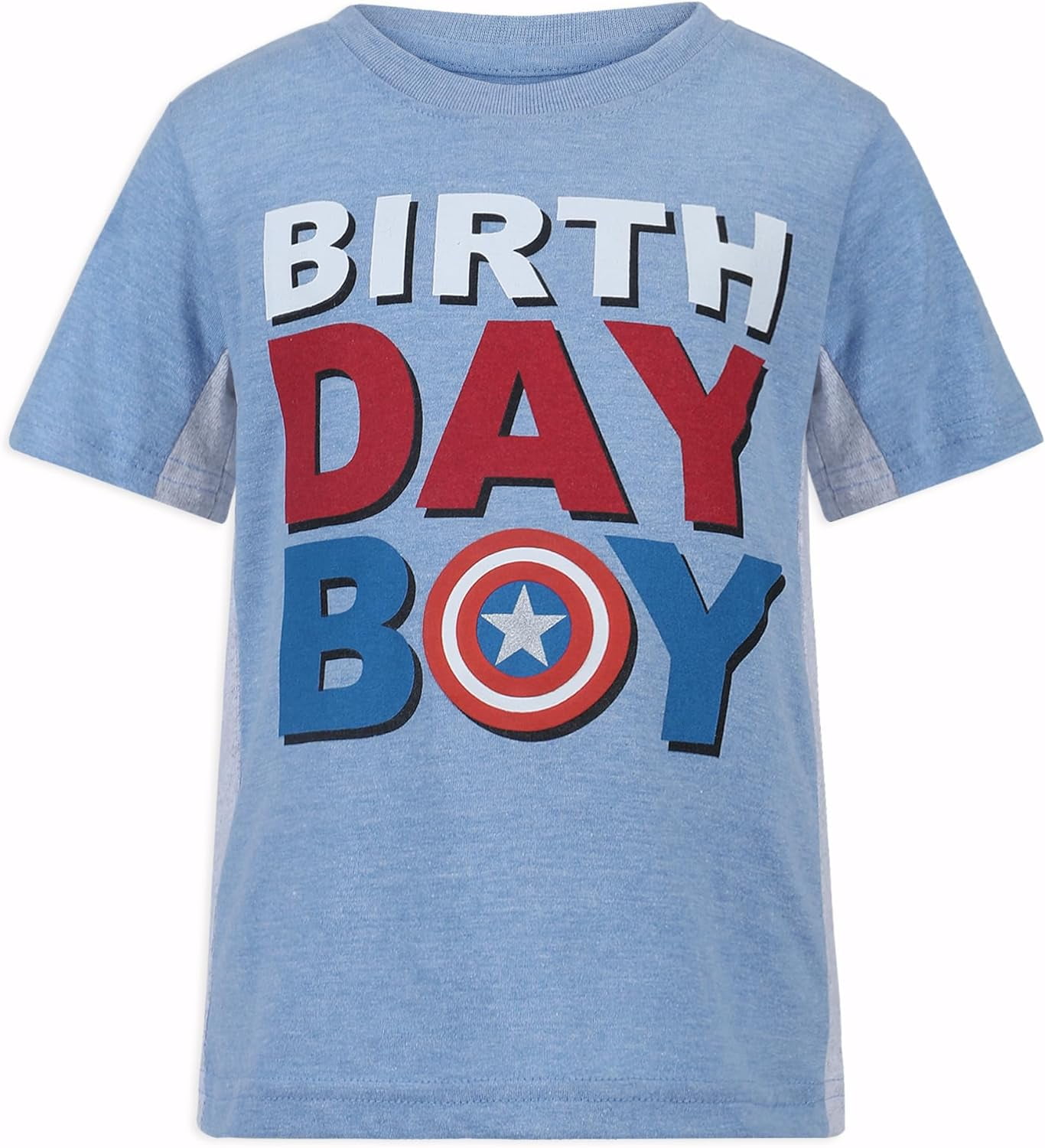 Captain America Boys Single Birthday Tee, 4-8 - Walmart.com