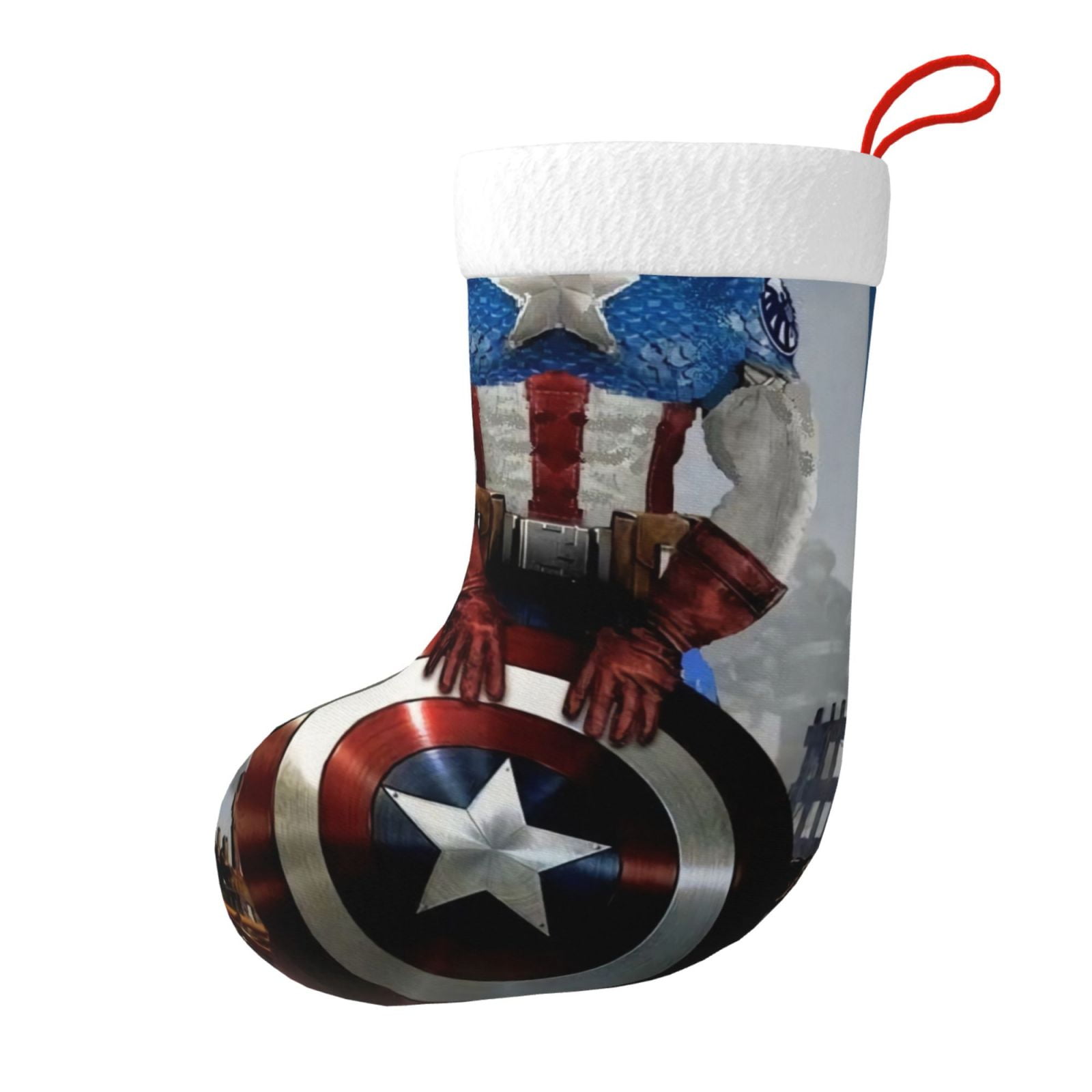 Captain-America Christmas Stocking 18 Inch,Captain-America Stockings ...