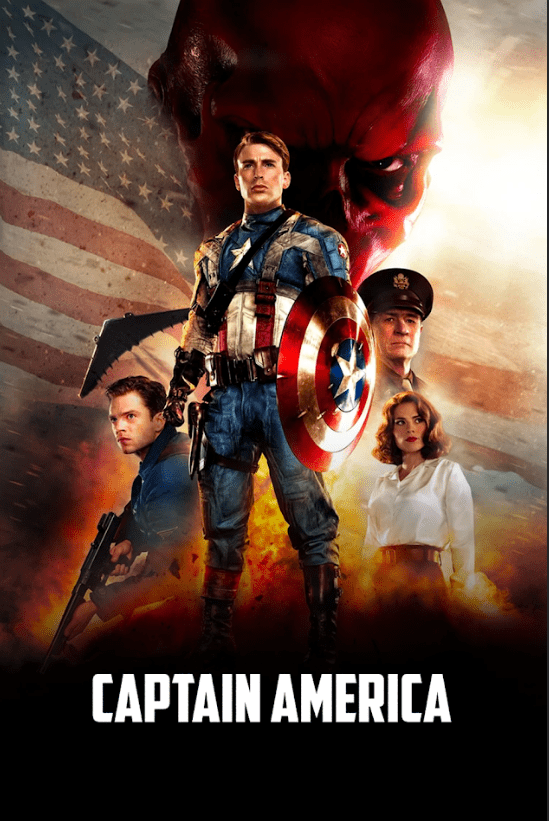 Captain America Collection Poster 24x36 - Superhero Series Marvel Films ...