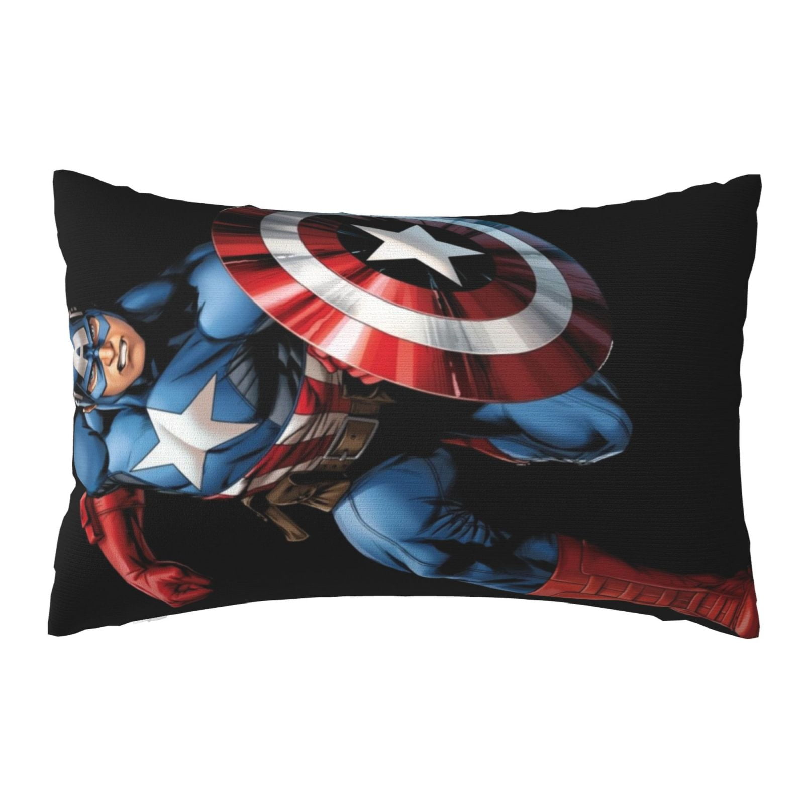 Captain-America Couch Living Room BedroomThrow Pillow Cover 20 x 30 ...