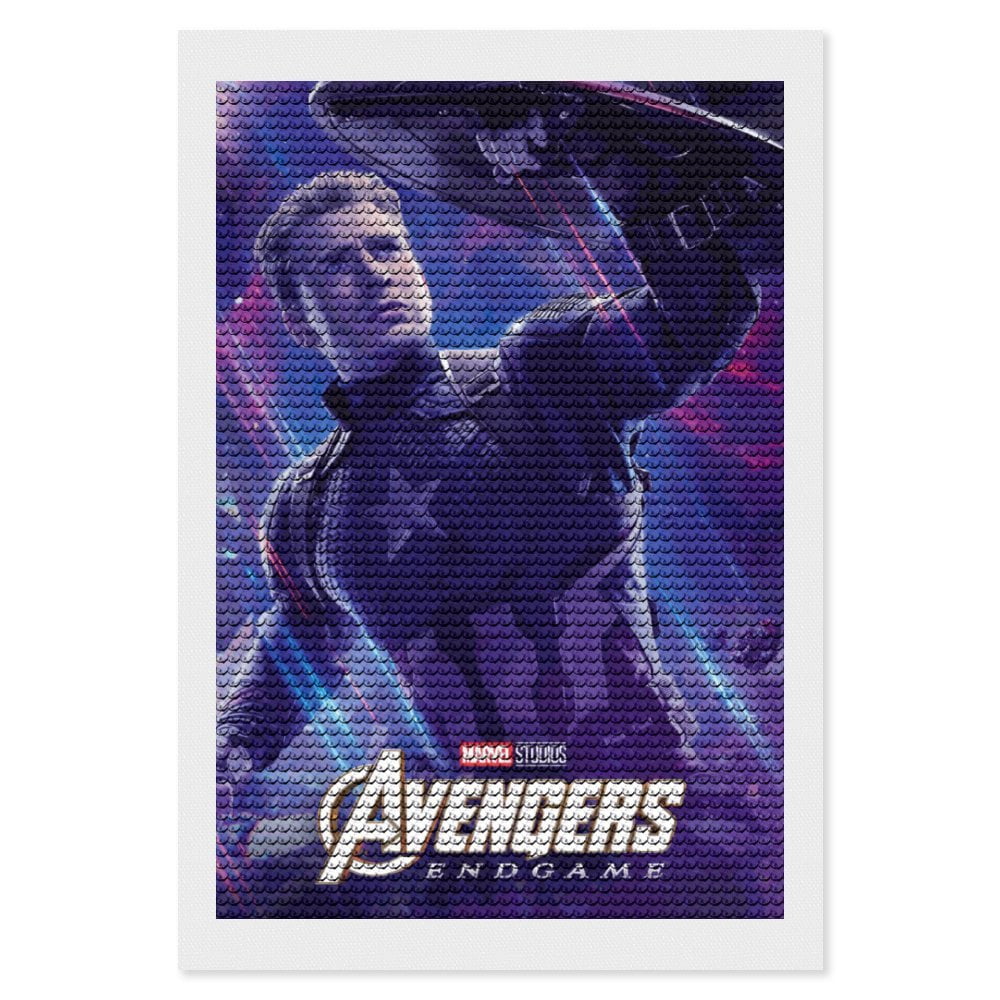 Captain America Diamond Art Kits for Adults Beginners Round 5D Paint ...