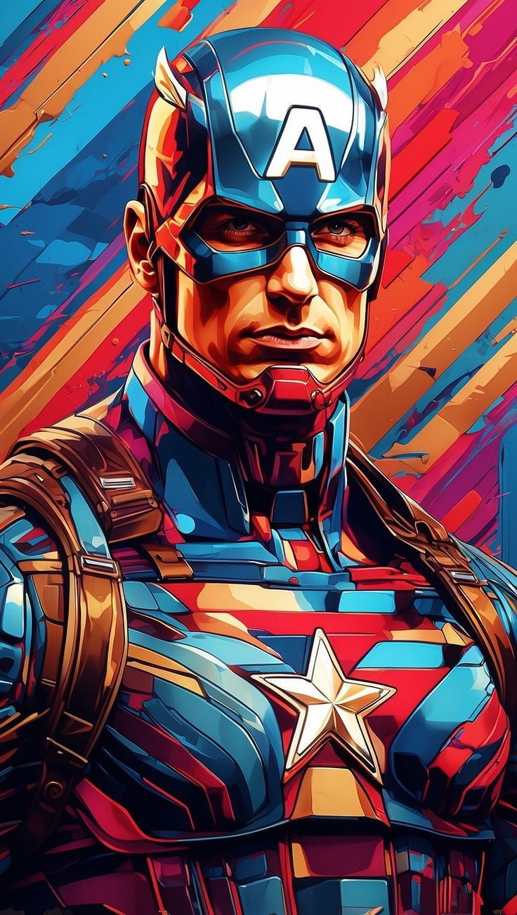 Captain America Diamond Art Painting Kits for Adults Diamond Dots ...