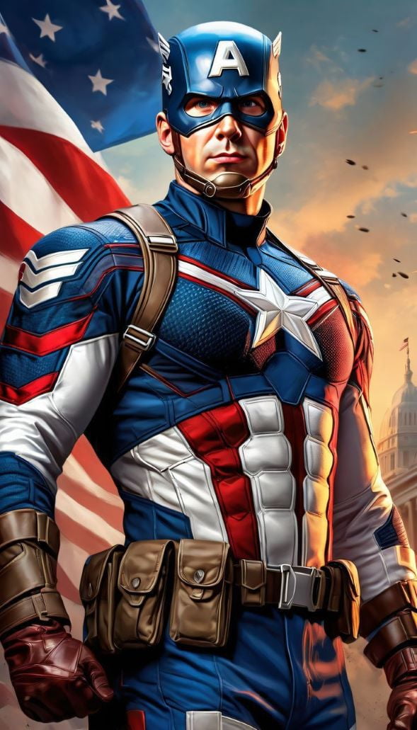 Captain America Diamond Painting Kits Diamond Painting Stitch with ...
