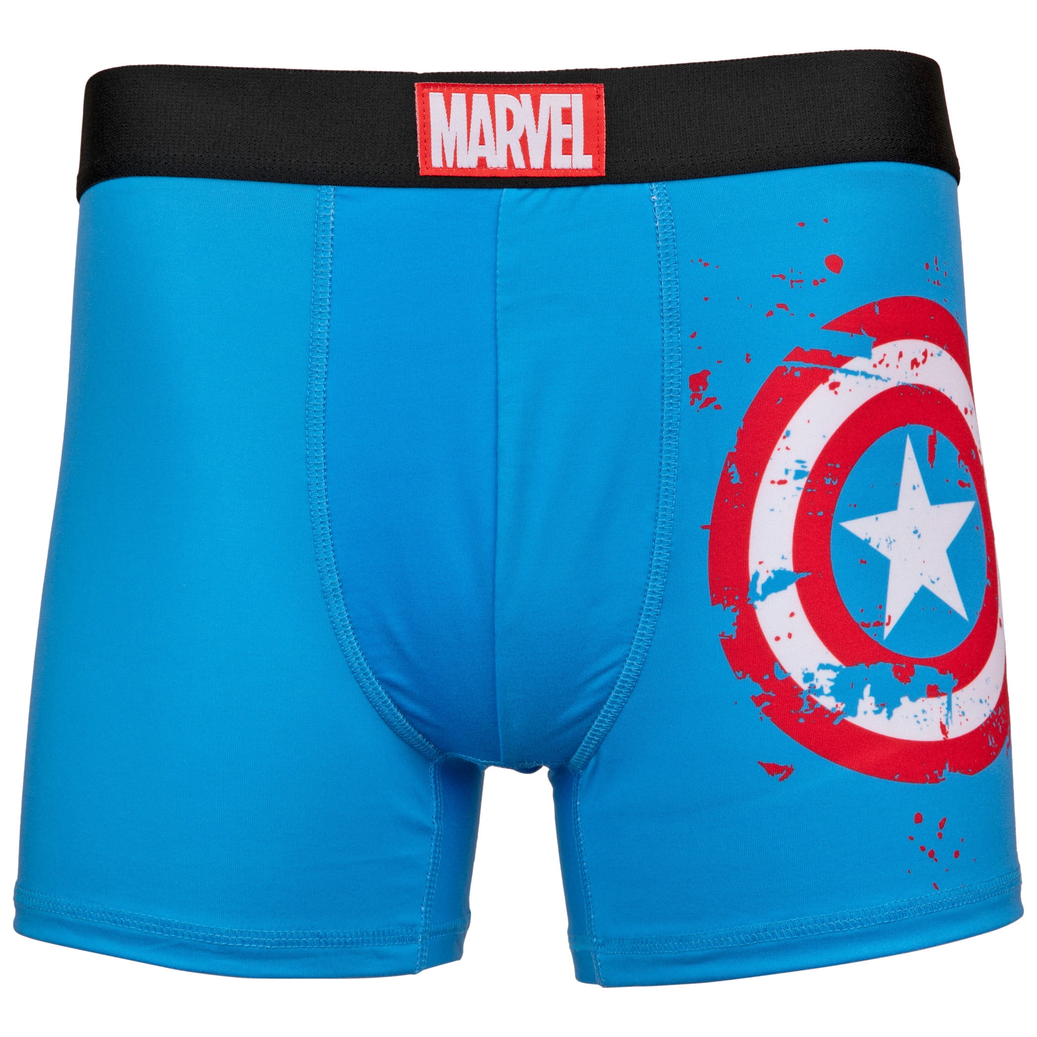 Captain America Distressed Shield Underwear Boxers Briefs-3XLarge (48 ...