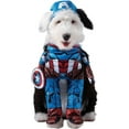 Captain America Dog Costume-Large - Walmart.com