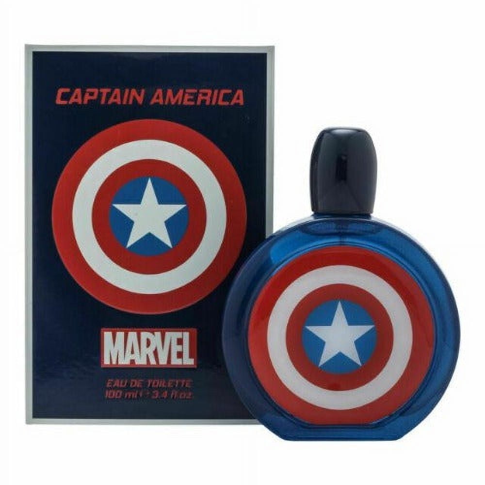 Marvel Captain America Eau de Toilette for Men Spray 3.4oz / 100ml ...