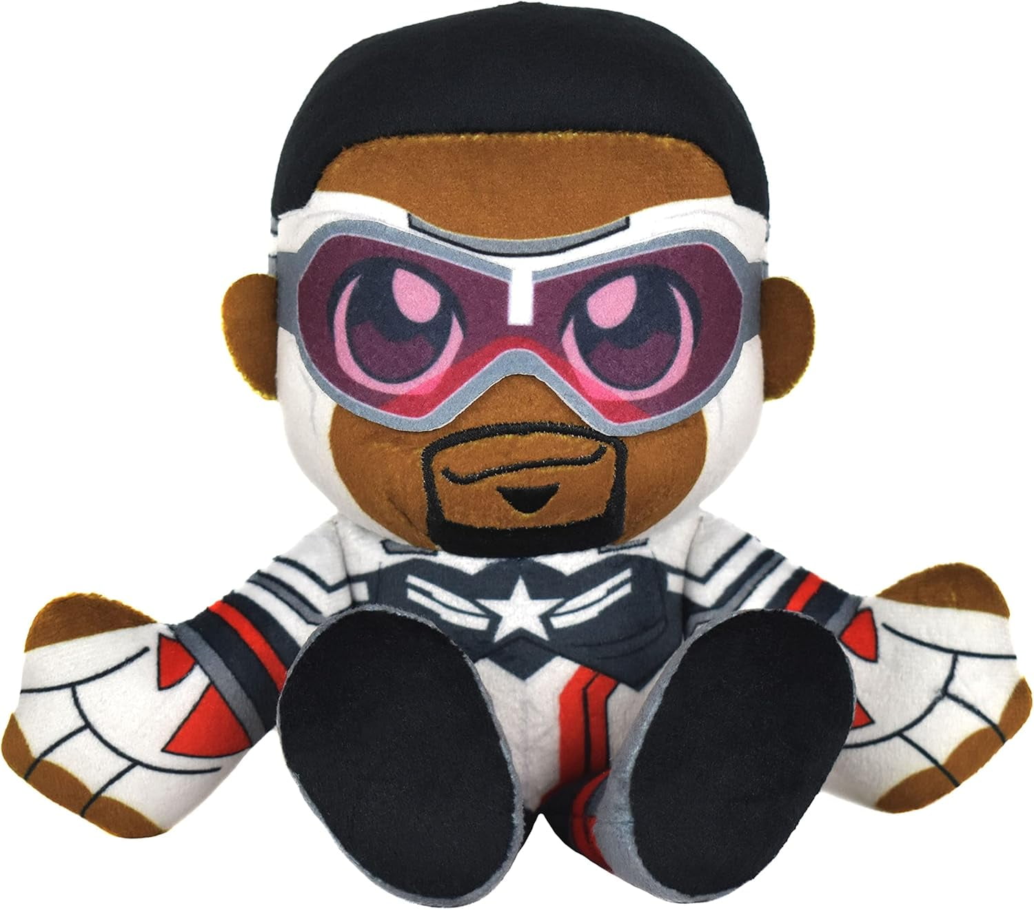 Captain America (Falcon Cap) 8" Kuricha Sitting Plush - Soft Chibi ...