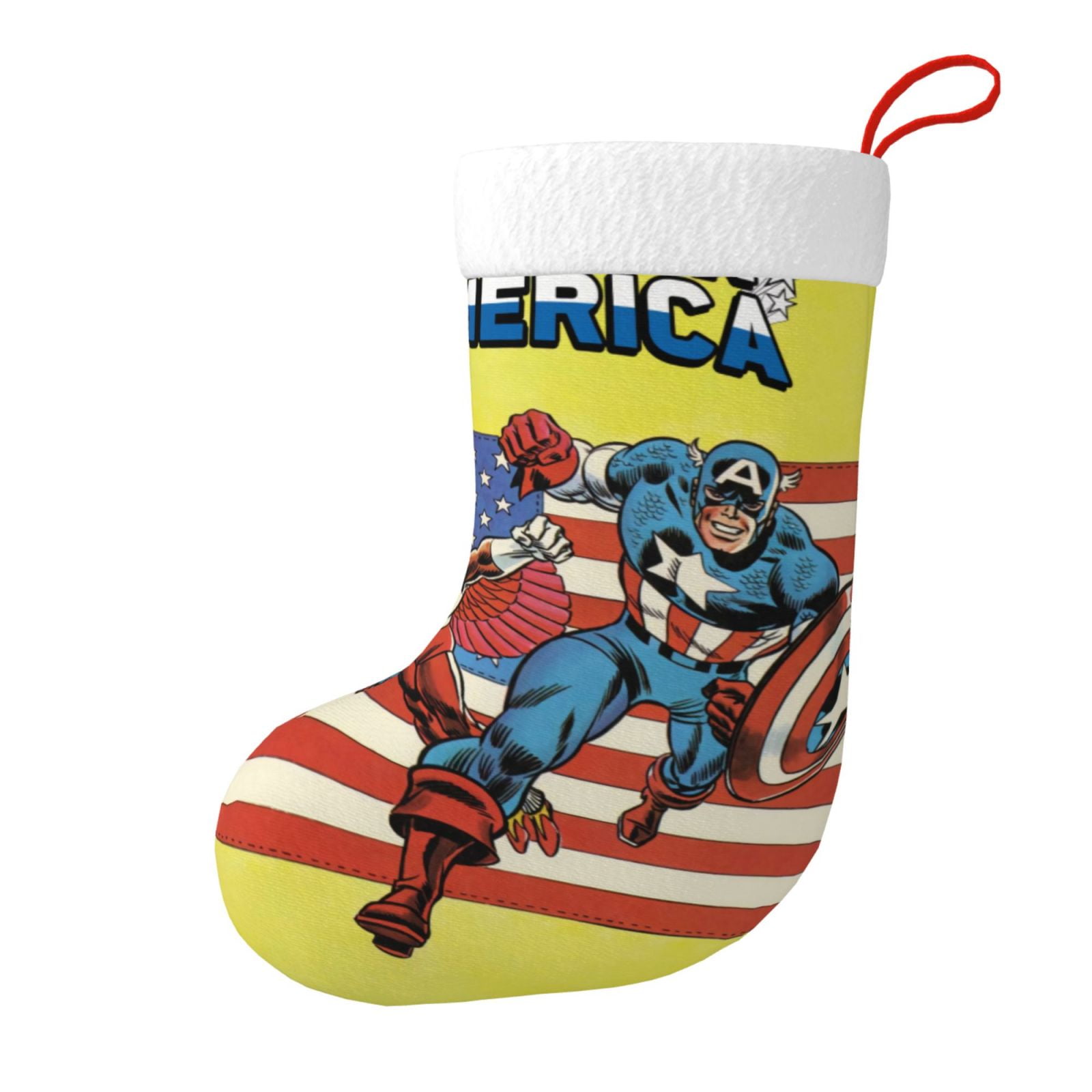 Captain America And The Falcon Christmas Stocking 18 Inch,Captain ...