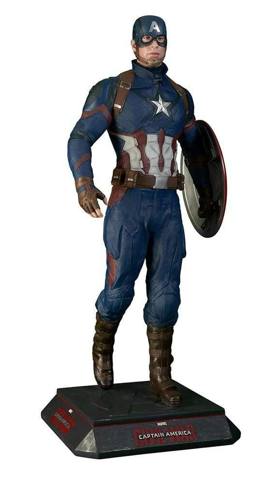 Captain America Life Size Statue From Civil War - Walmart.com