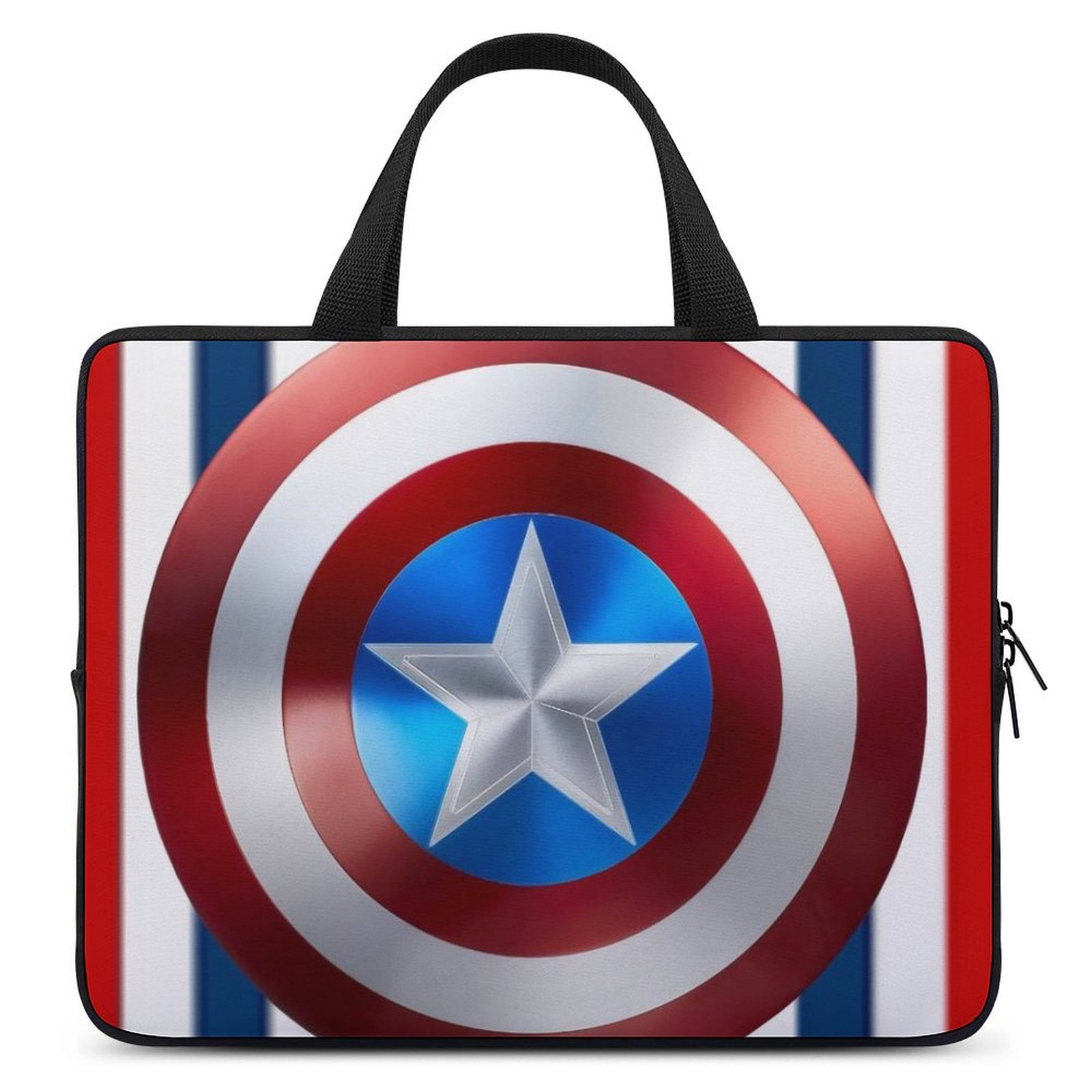 Captain America Logo Laptop Bag for Women Men 12 Inch,Laptop Tote Work ...