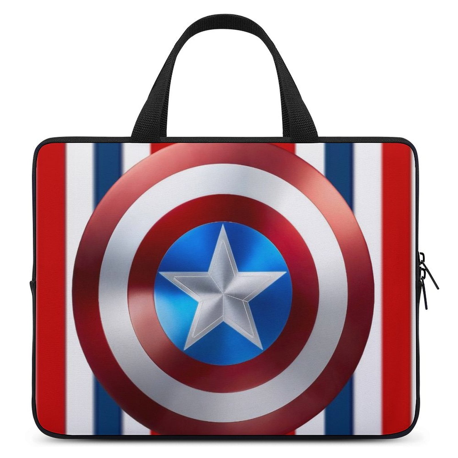 Captain America Logo Laptop Bag for Women Men 13 Inch,Laptop Tote Work ...