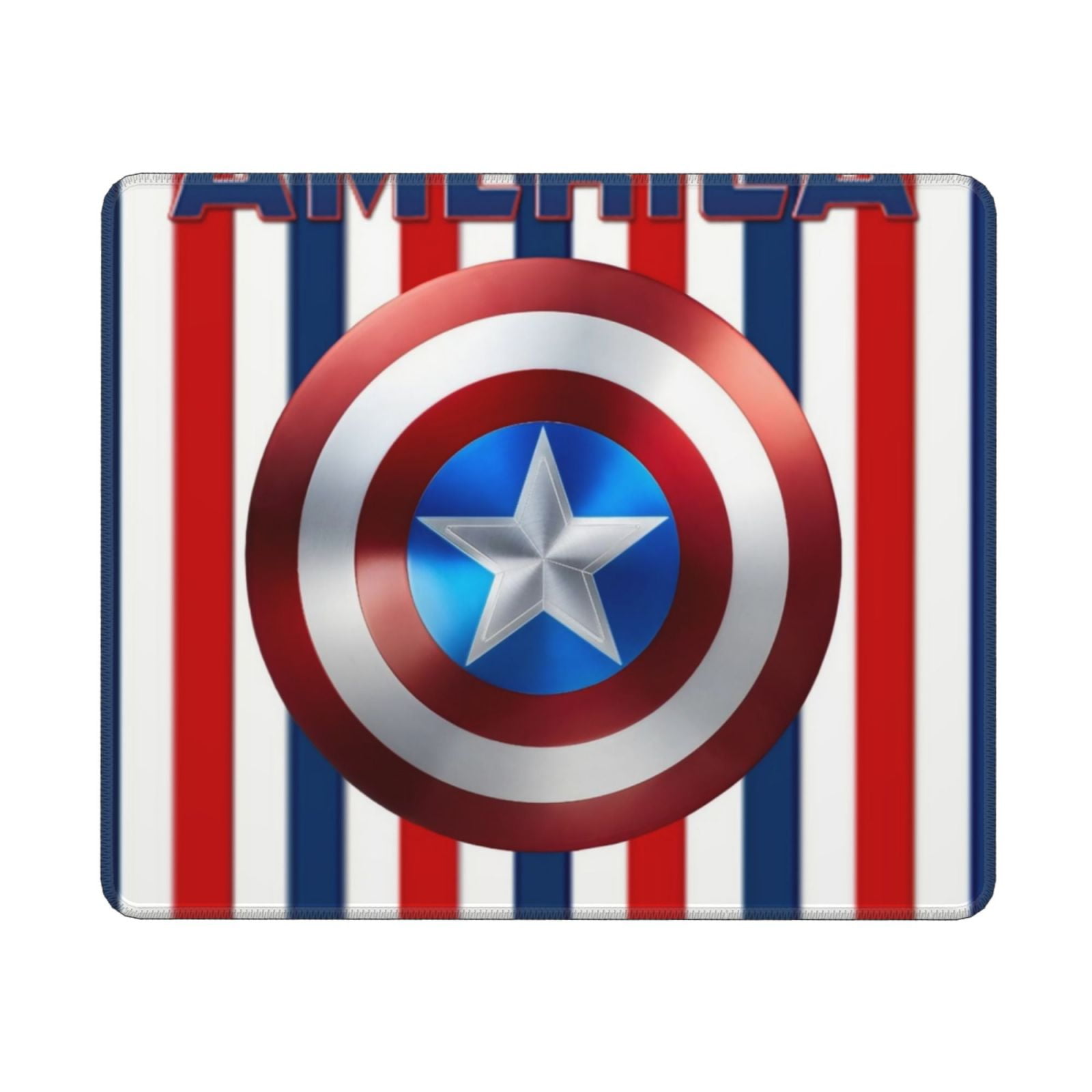 Captain America Logo Mouse Pad,Extended Contour Mouse Mat for Home and ...