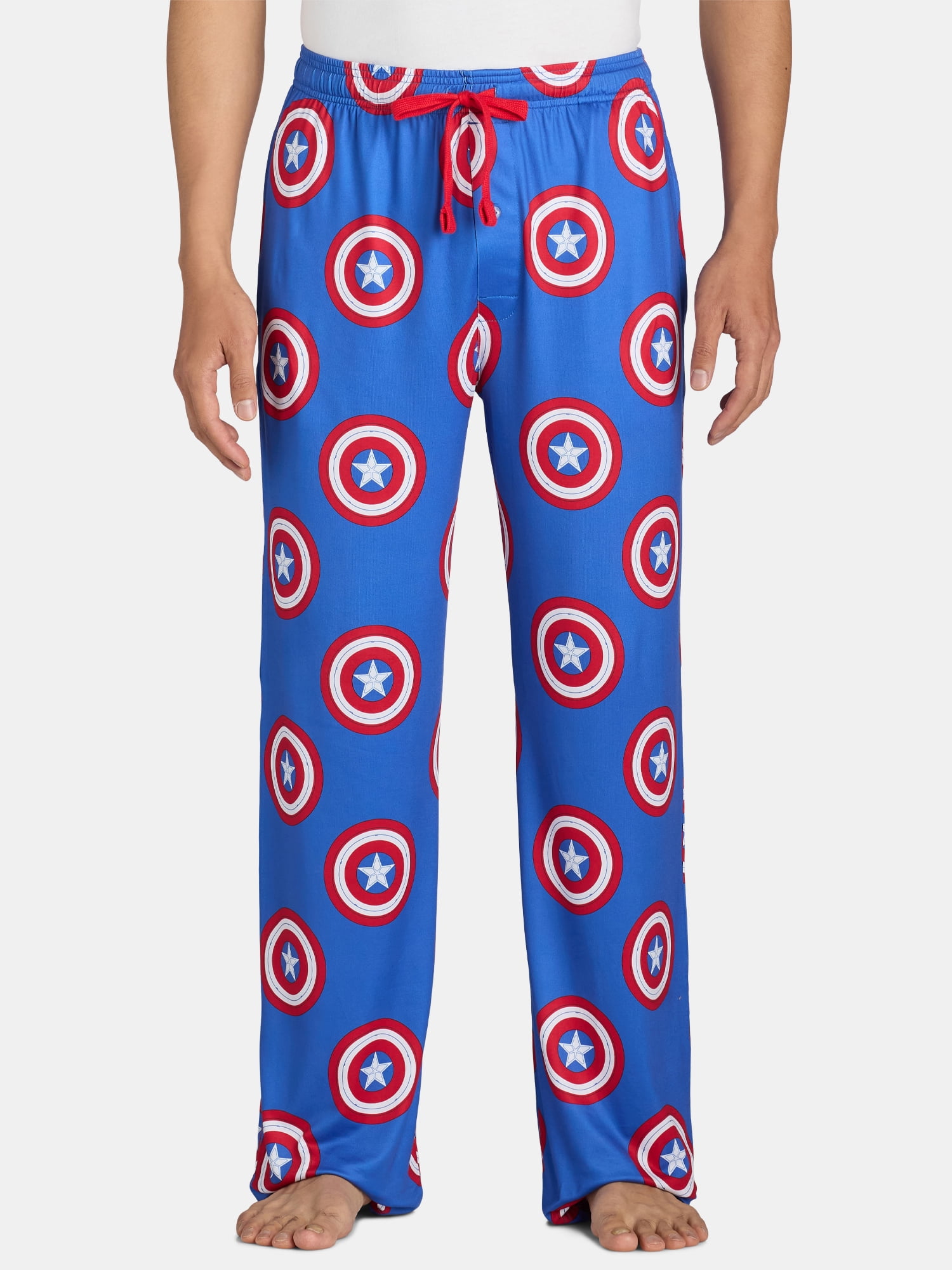 Marvel Captain America men's Pajama Sleep Pants - Walmart.com