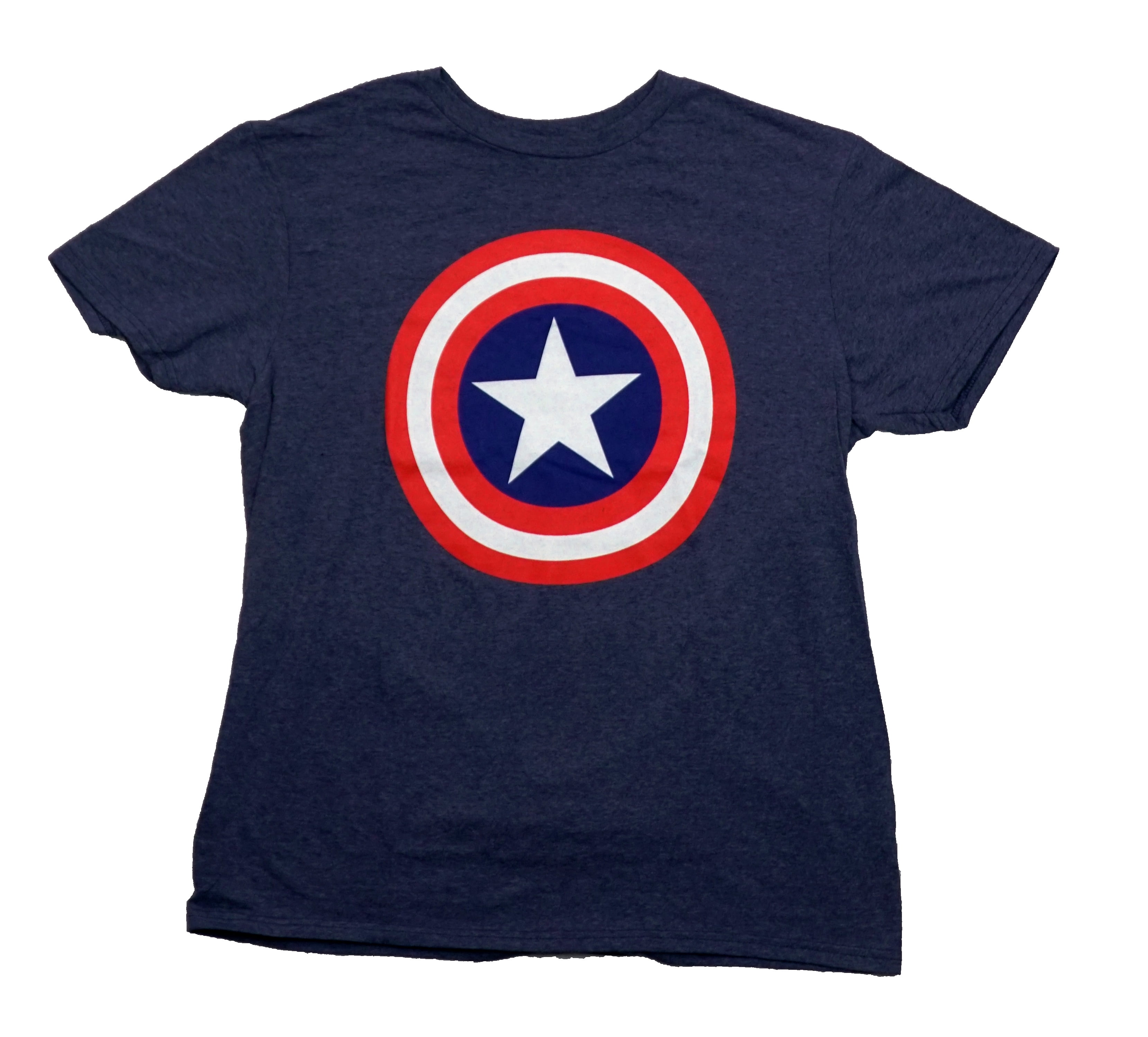 Captain America Mens T-Shirt - Classic Full Color Shield (Medium ...