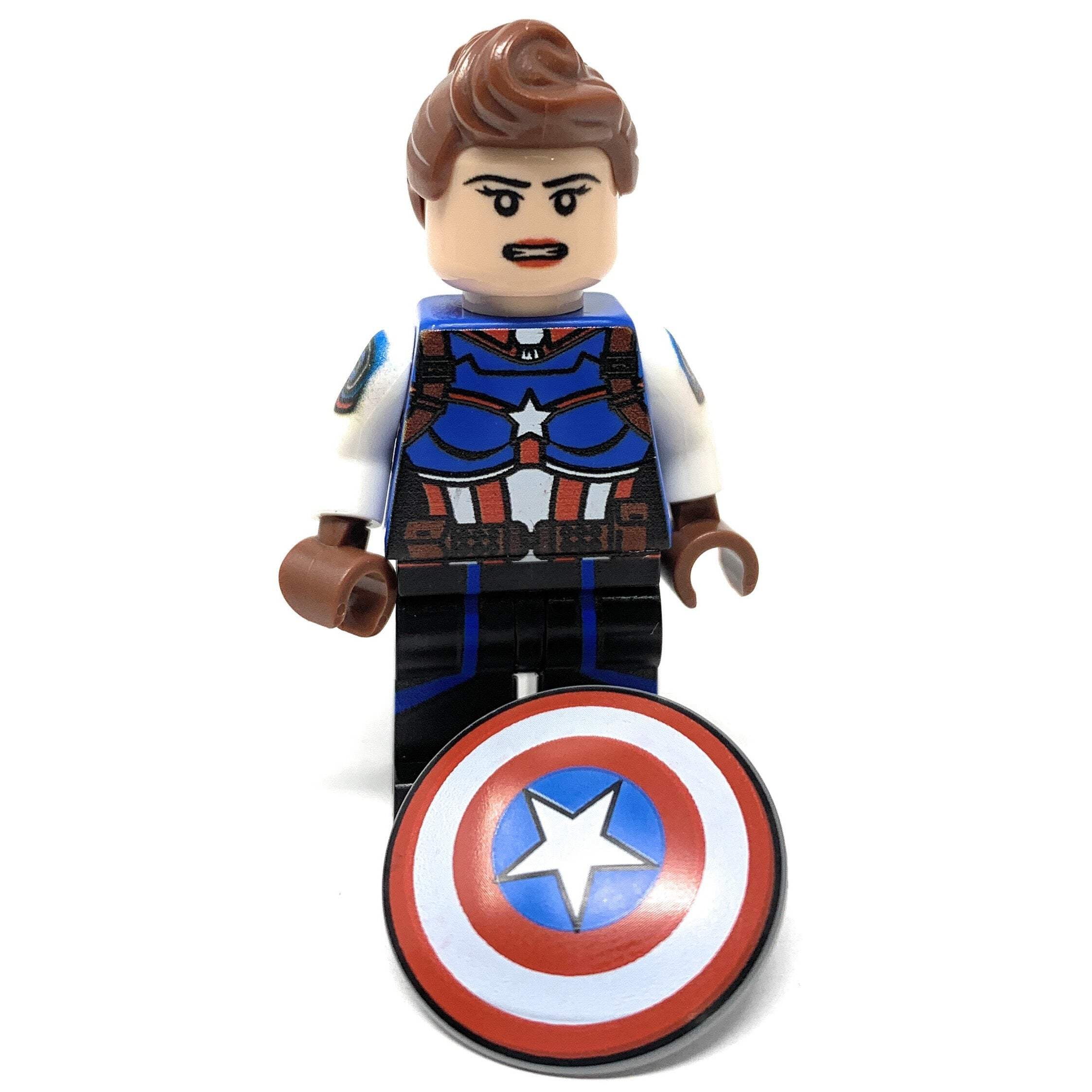 Captain America, Peggy Carter - Custom Marvel Minifig - Walmart.com