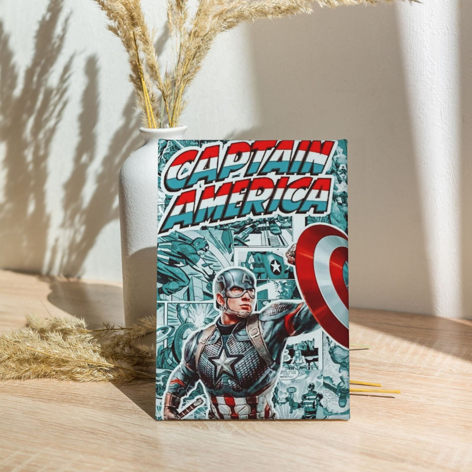 Captain America Poster Canvas Painting Living Room Home Decorative ...