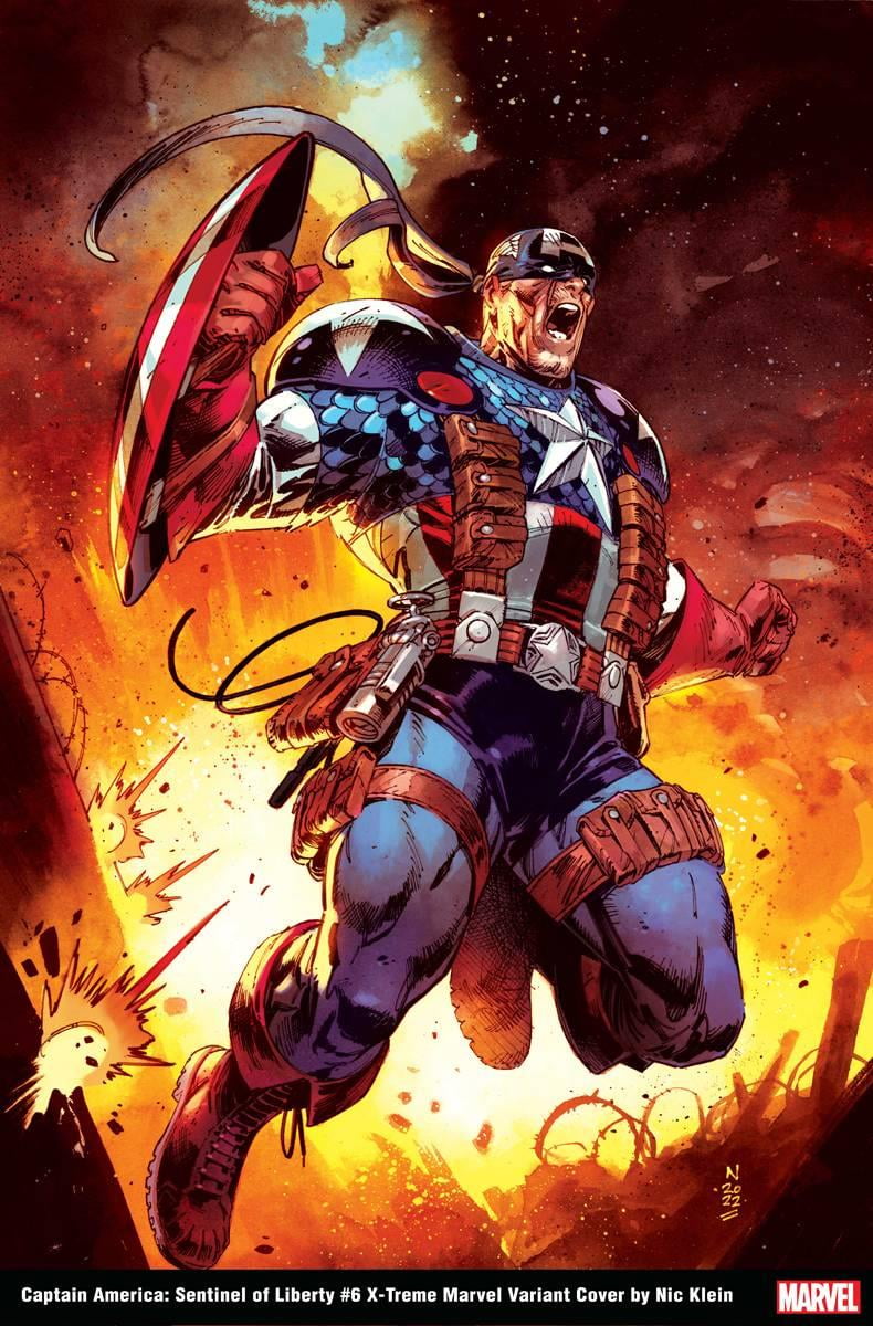 Captain America Sentinel Of Liberty #6 Klein X-treme Marvel (Klein X ...