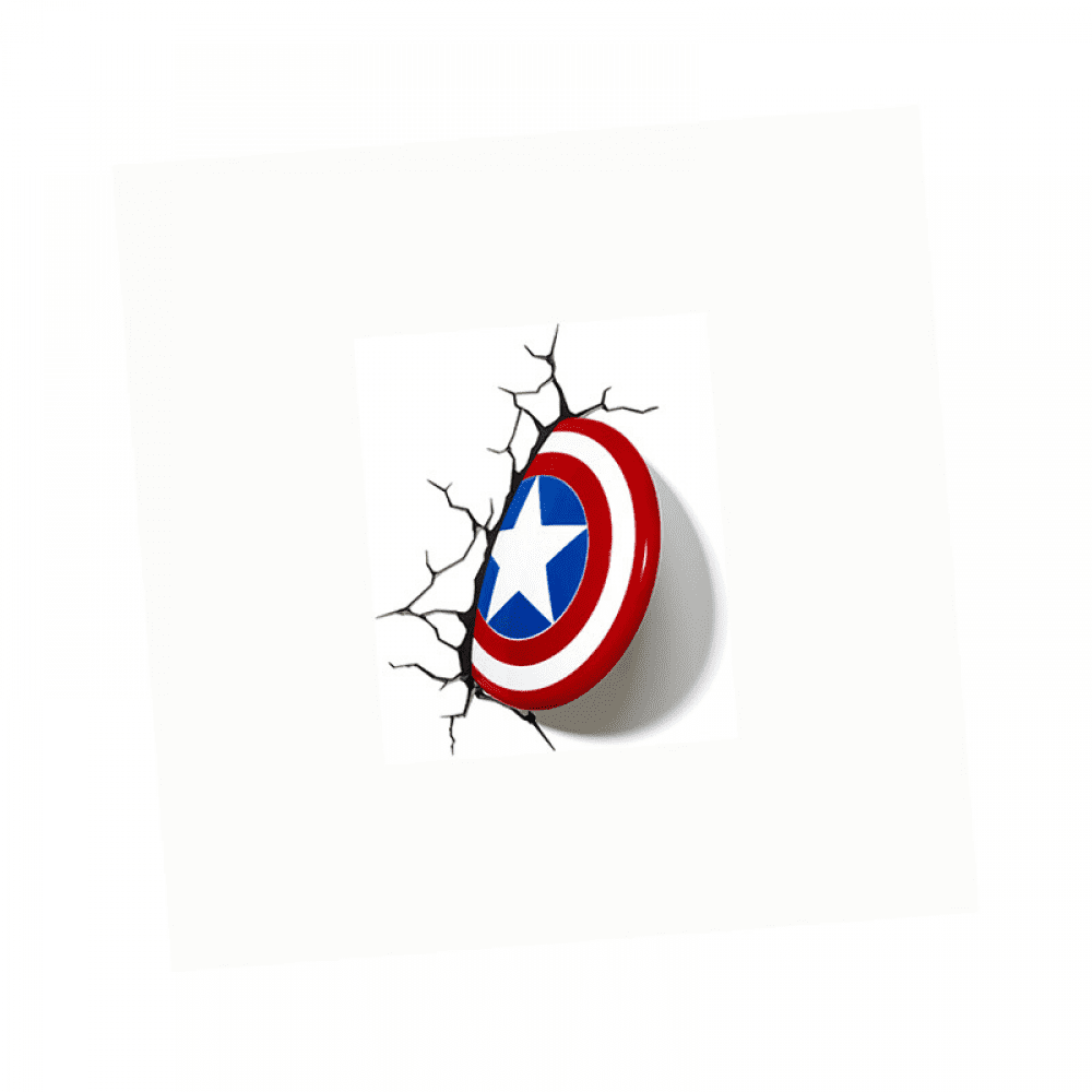 Captain America Superhero 3D Stickers, Creative Cartoon-Themed Sticker ...