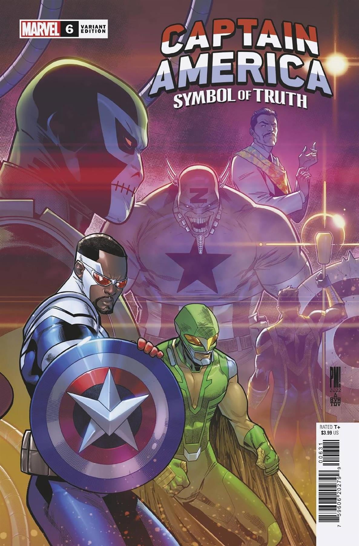 Captain America Symbol Of Truth #6 Medina Connecting Cover V (Medina ...