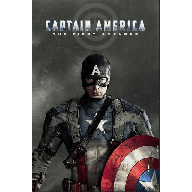 Captain America: The First Avenger 2011 Poster 24x36 - Marvel Origins ...