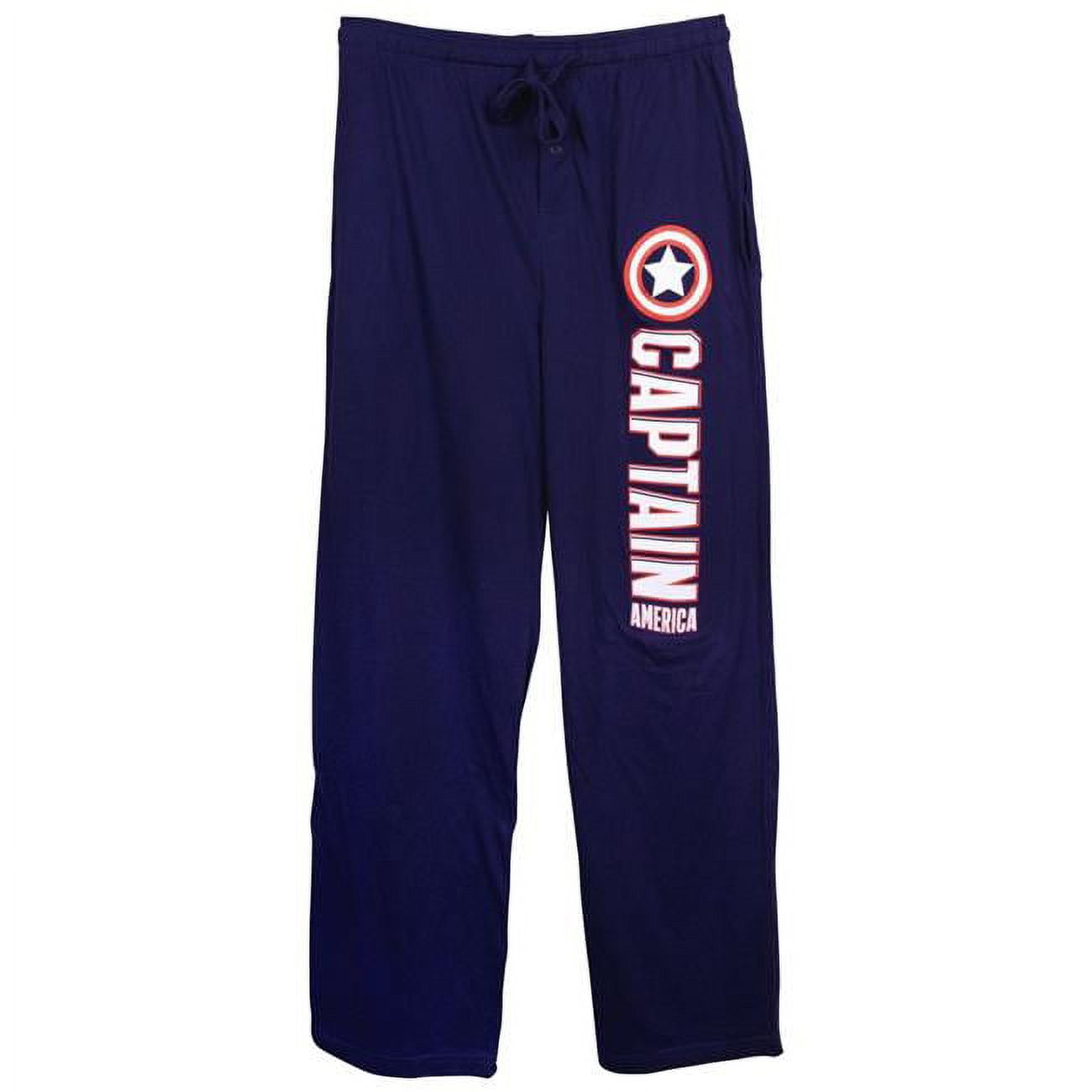 Captain America Unisex Pajama Pants-Large (36-38) - Walmart.com