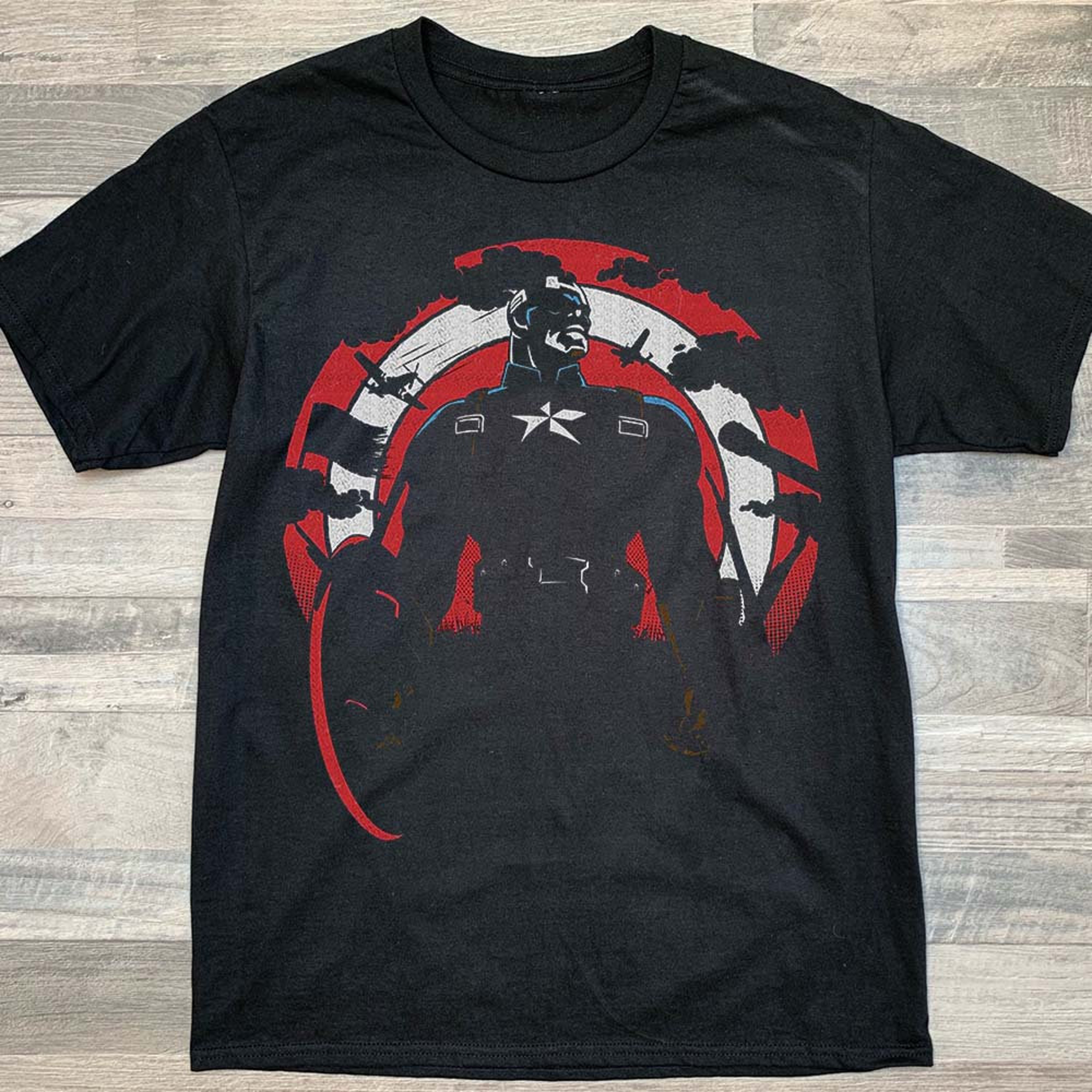 Captain America Vintage Avenger Superhero Unisex T-Shirt Sweatshirt ...