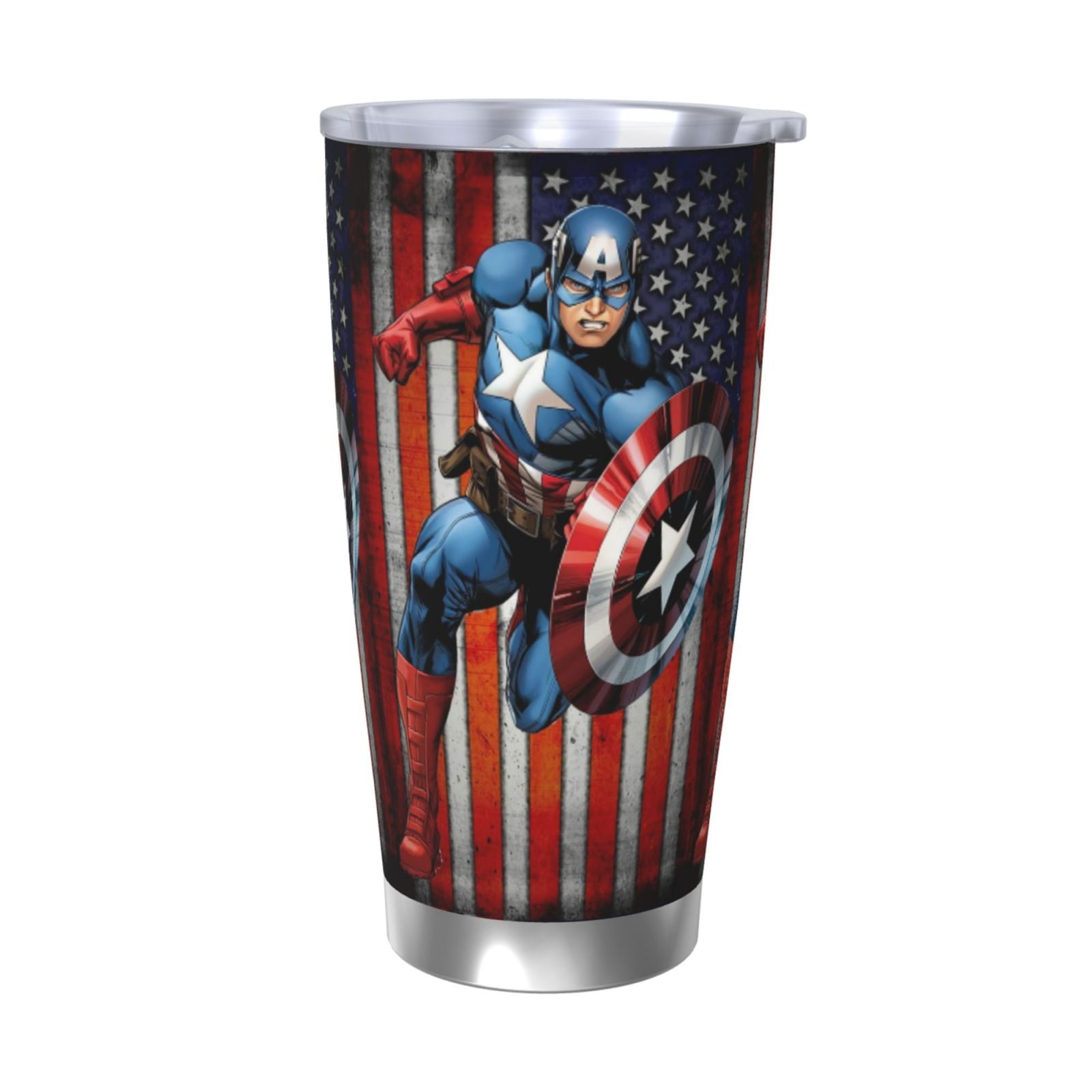 Captain-America Water Bottle 20oz,Captain-America Coffee Cups,Coffee ...