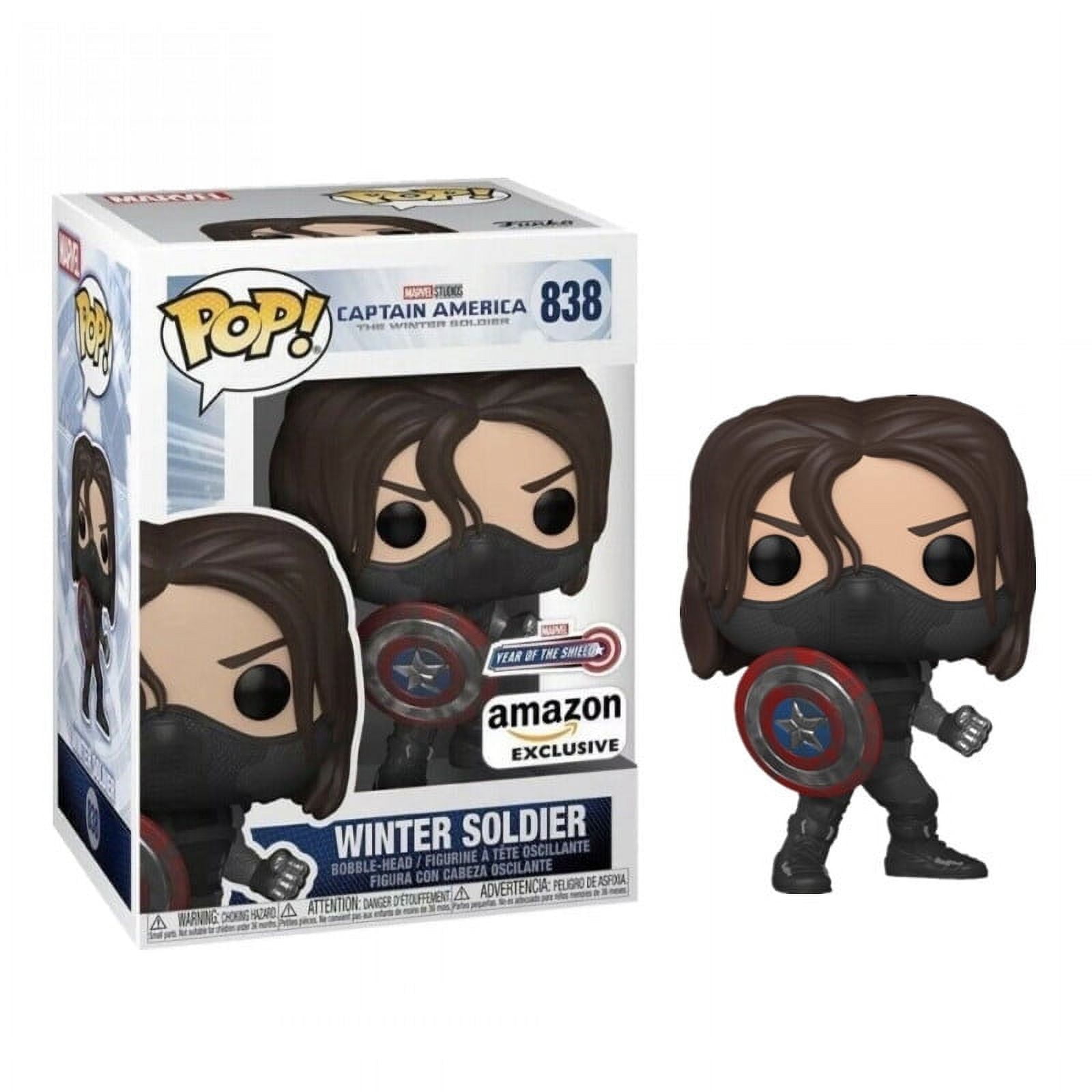 Captain America Winter Soldier Model Children's Anime Character Toys ...