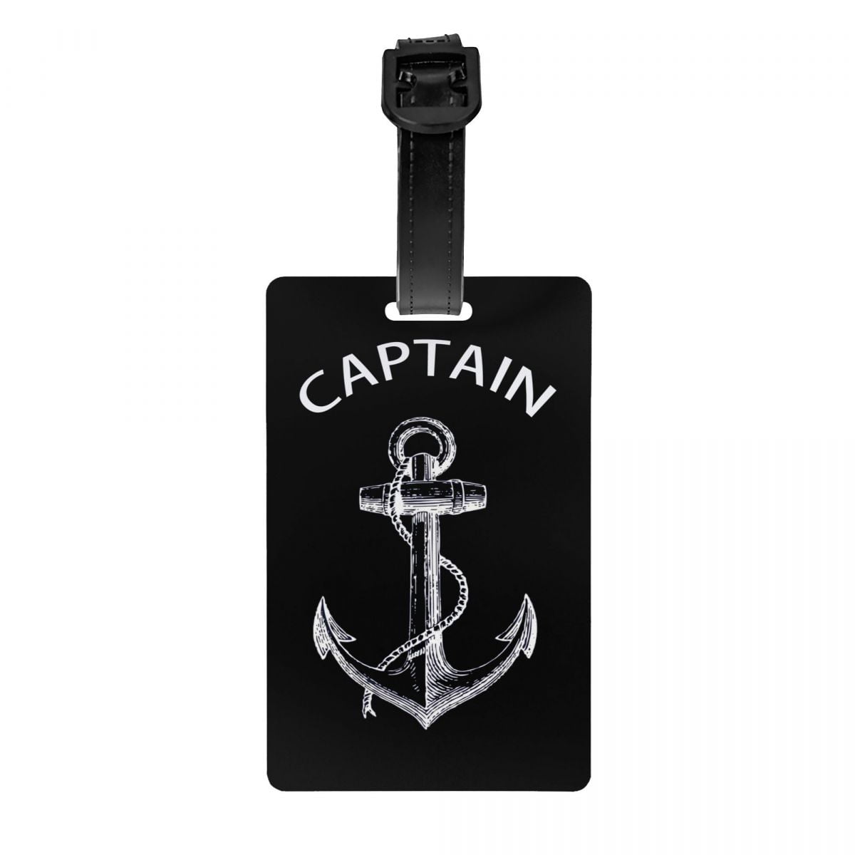 Captain Anchor Luggage Tag l Sailor Adventure Travel Bag Suitcase ...