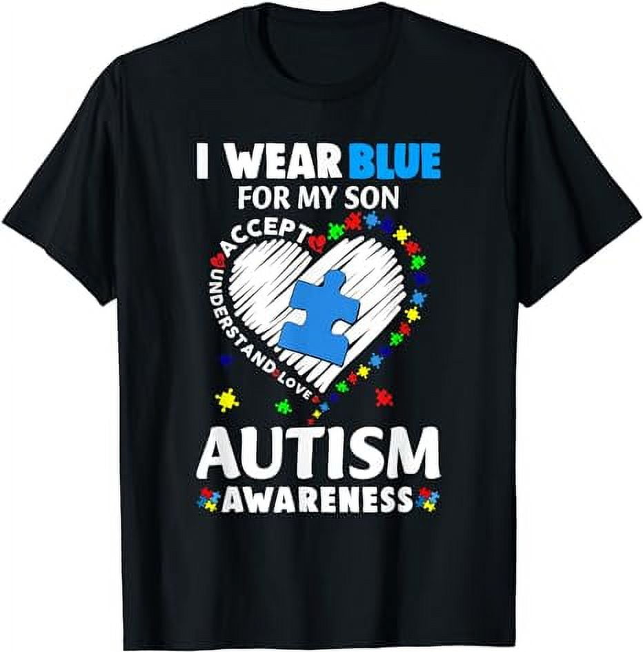Captain Autism Aspergers Awareness Superhero Puzzle Shield T-Shirt ...