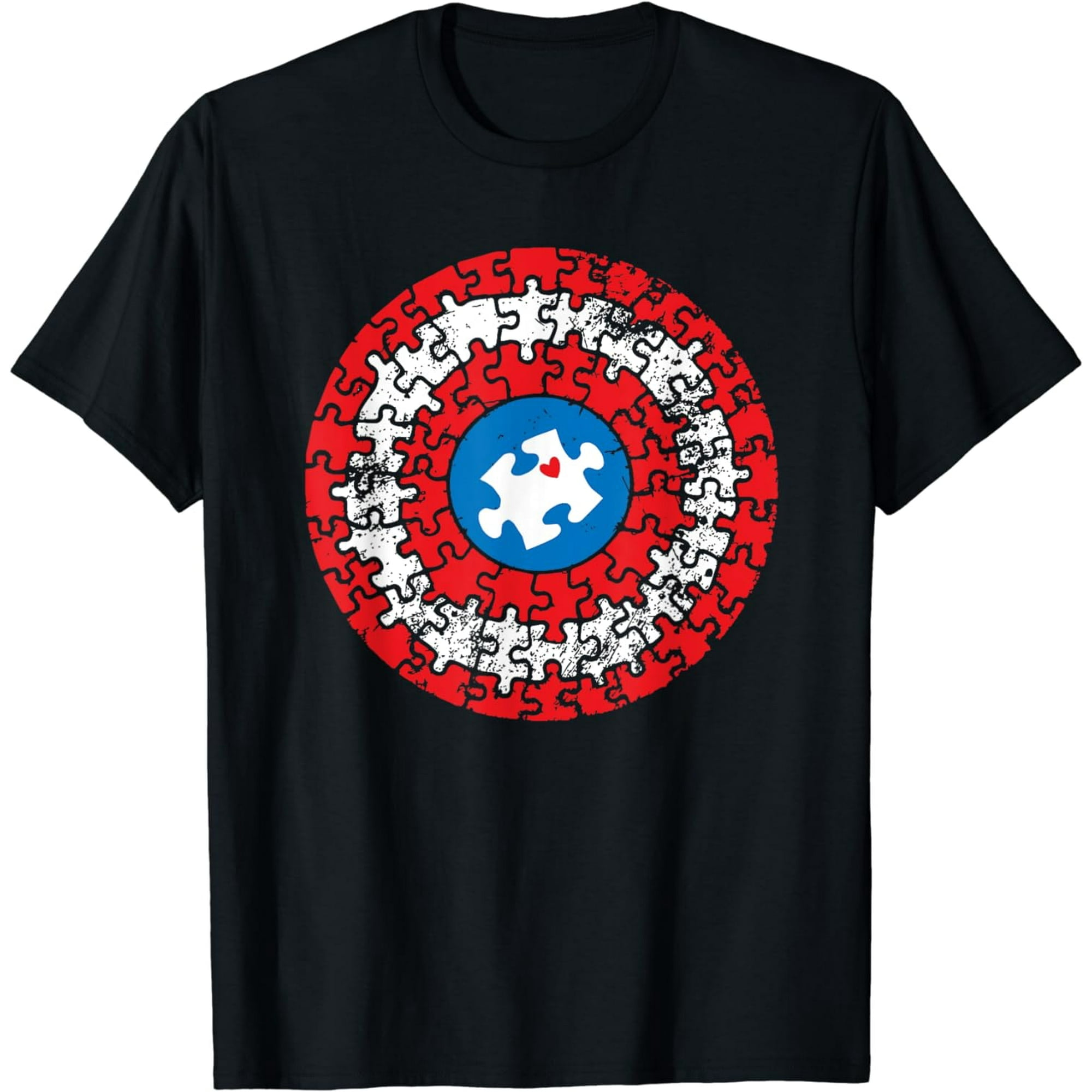 Captain Autism Autism Awareness Month Autism Mom Dad T-Shirt - Walmart.com