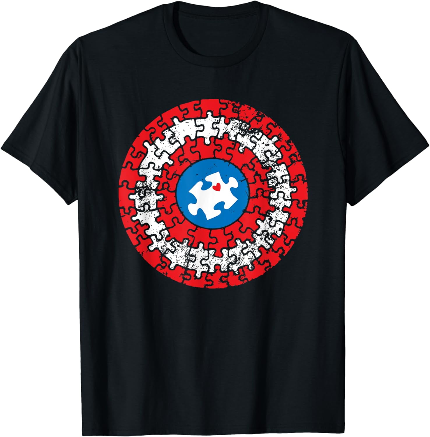 Captain Autism Autism Awareness Month Autism Mom Dad T-Shirt - Walmart.com